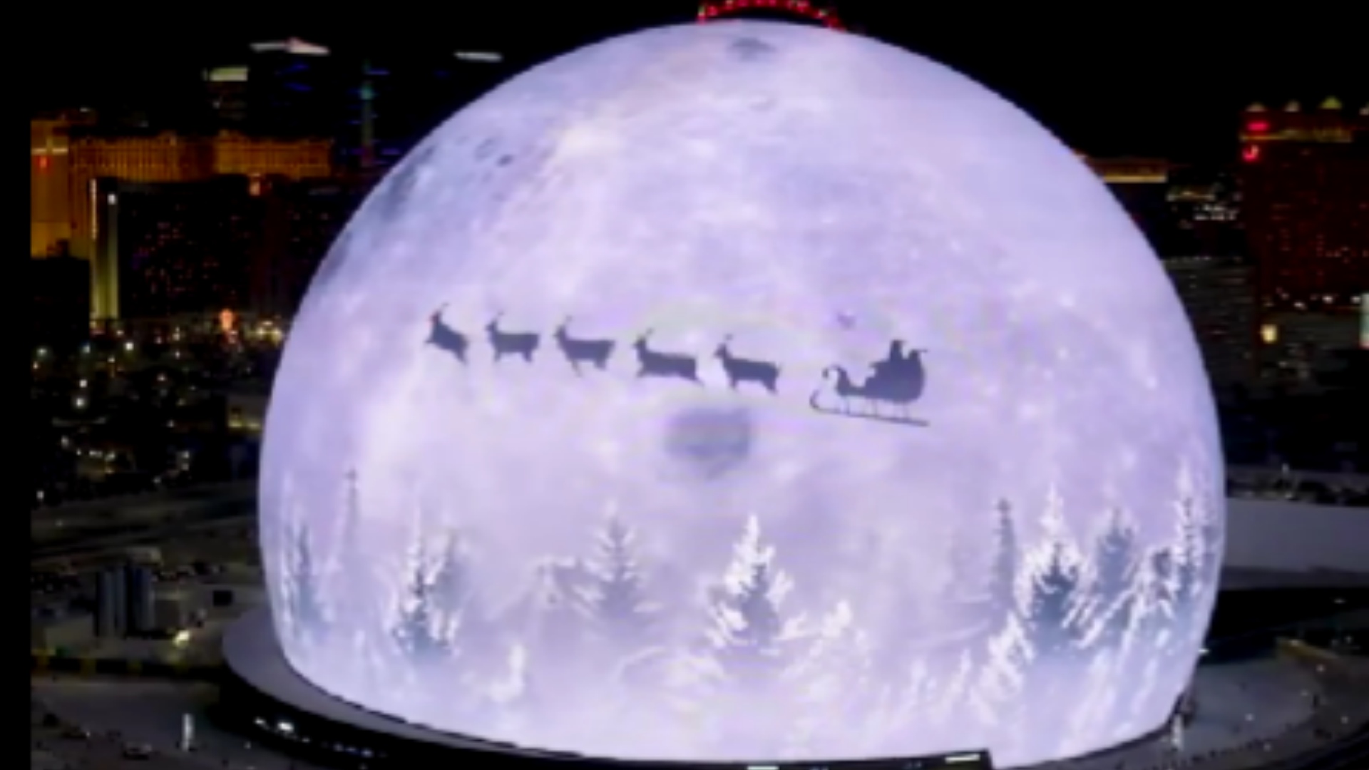 Captan a Santa Claus en la Esfera de Las Vegas | N+