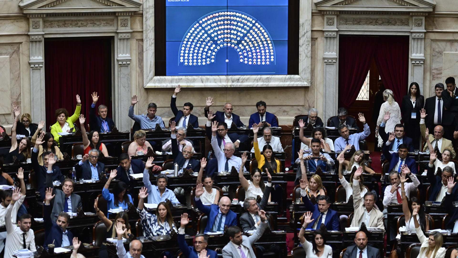 'Ley Ómnibus' de Javier Milei es Aprobada en General en el Congreso de ...