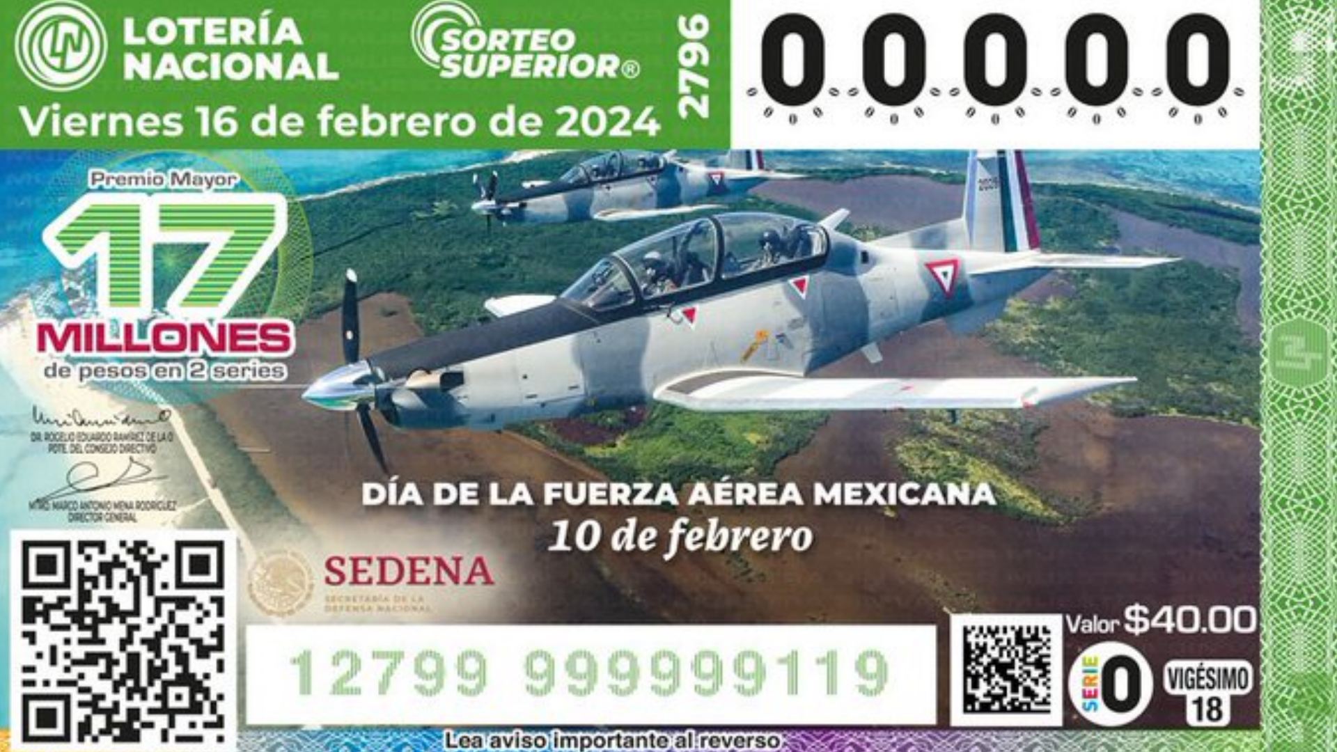 Resultados Lotería Nacional Sorteo Superior 2796: Número Ganador de Hoy ...