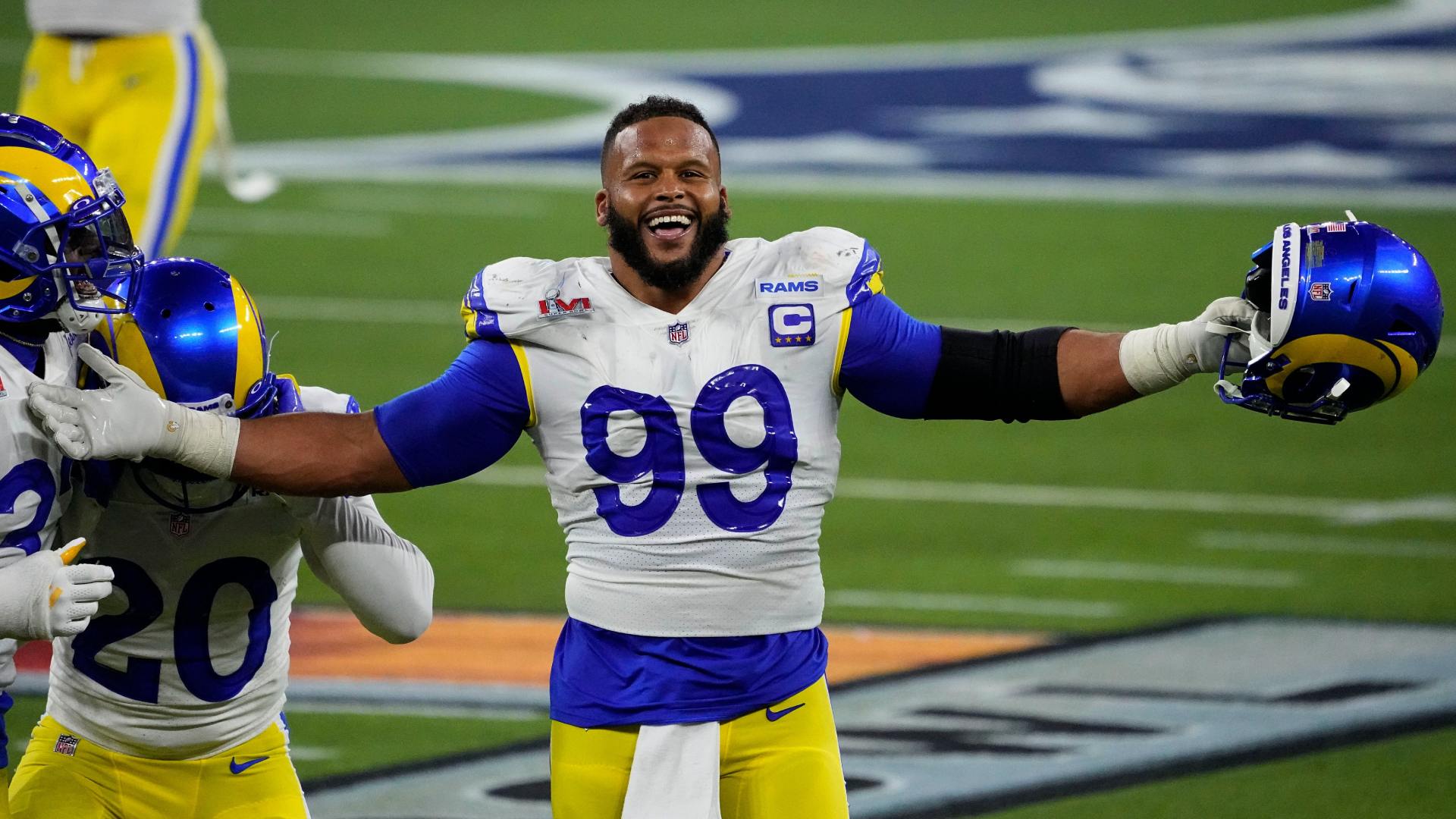 Aaron Donald, Campeón con Rams en Super Bowl LVI, Anuncia su Retiro ...