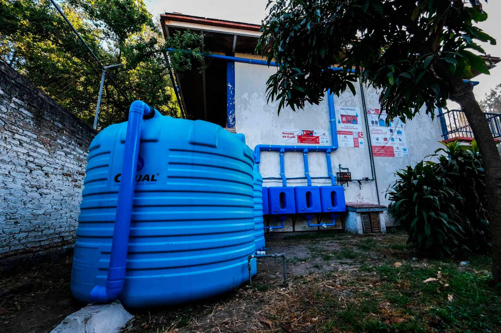 Escuelas de Lluvia: Captar agua de lluvia se ha convertido en la única ...