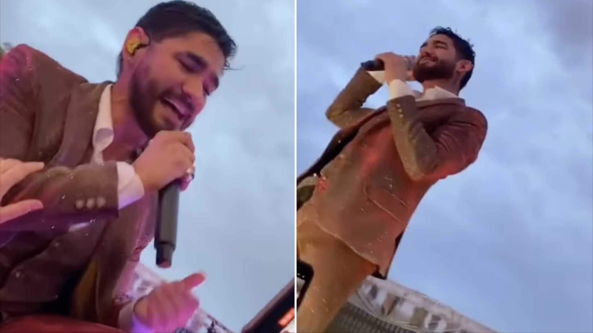 Fan de El Recodo Acosa a Cantante Ricky Yocupicio en Pleno Concierto | N+