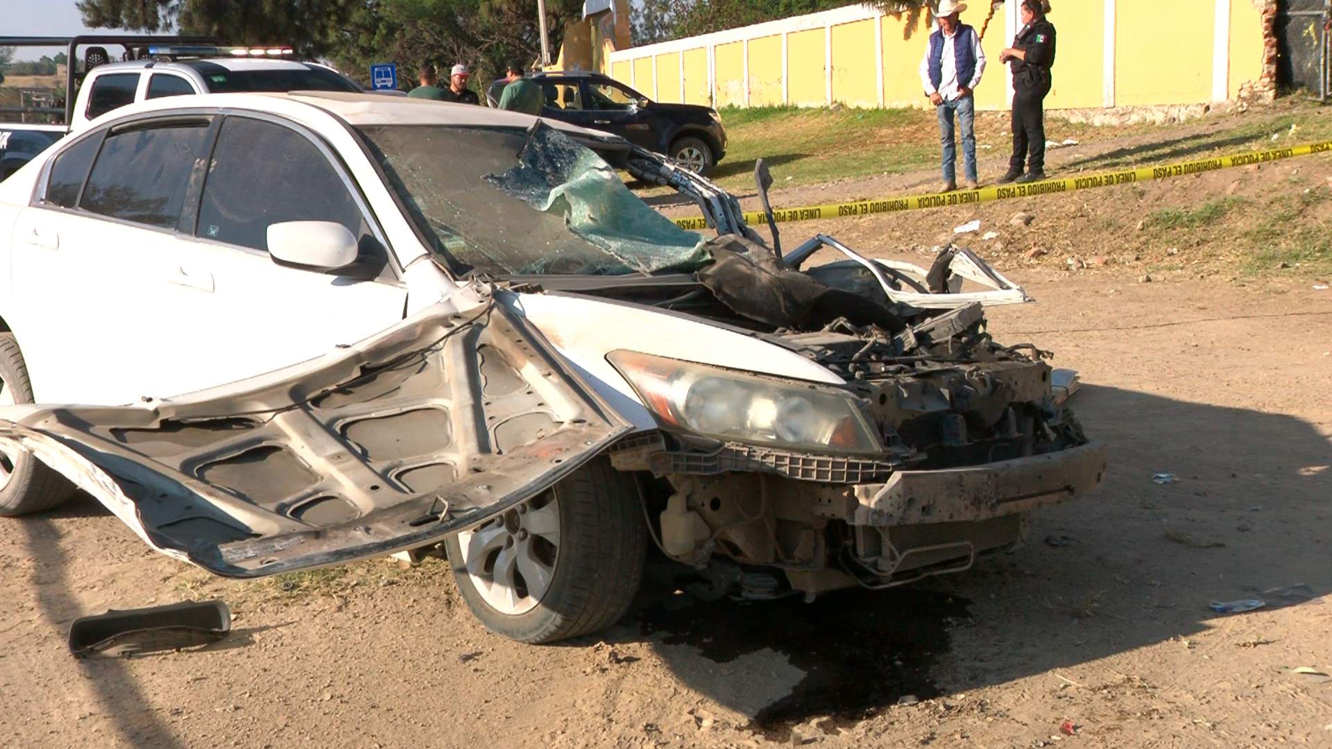 Conductor Muere Tras Salir Proyectado De Su Auto Durante Accidente En