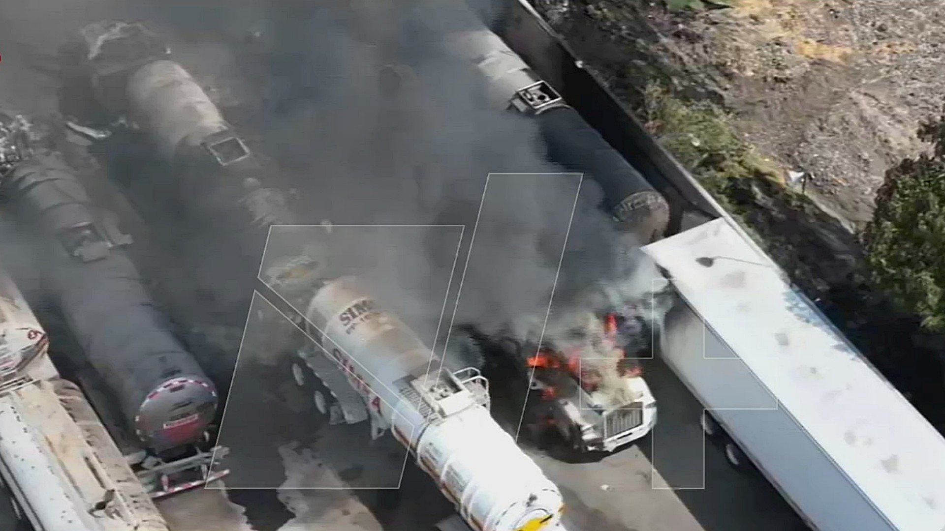 Explosión en Tlahuelilpan: Así Se Ve Desde el Aire el Incendio de Pipas ...