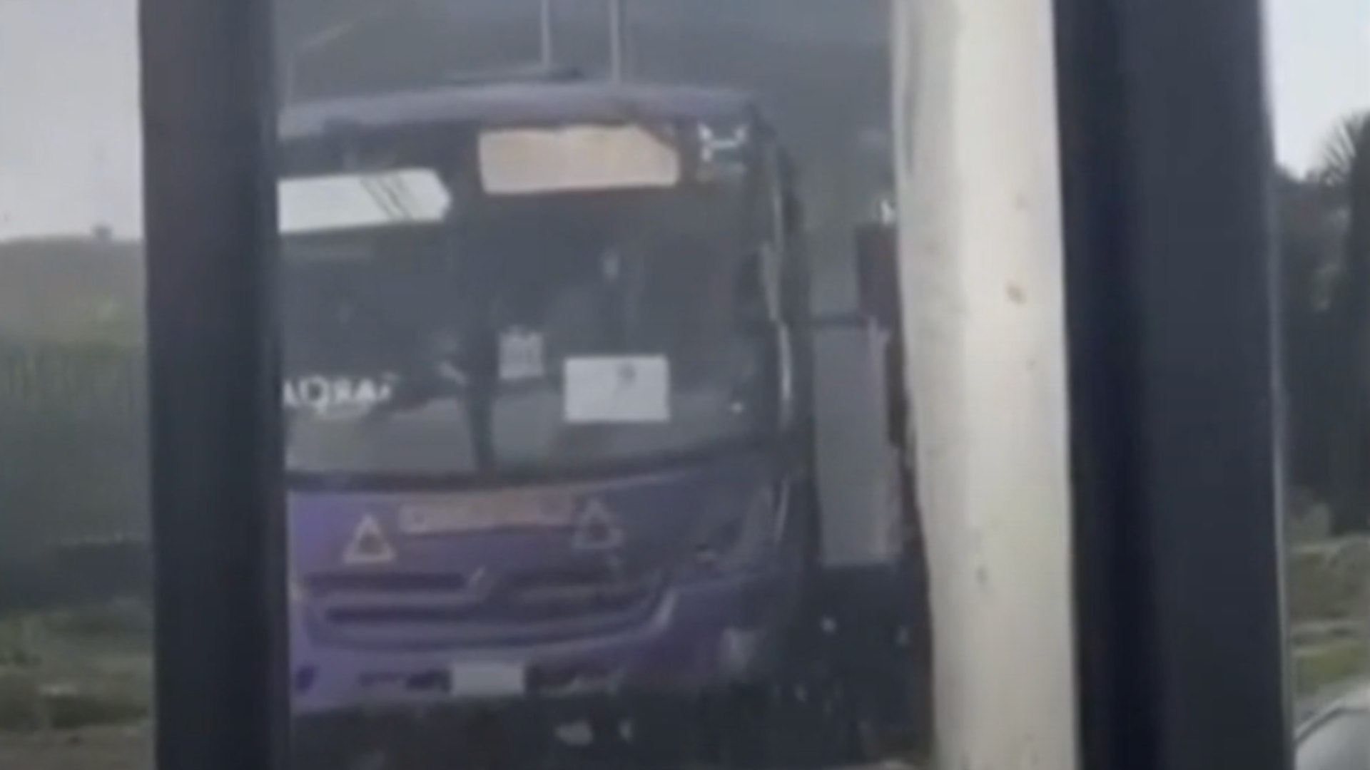 Captan a Chofer de Transporte Circulando en Sentido Contrario con ...