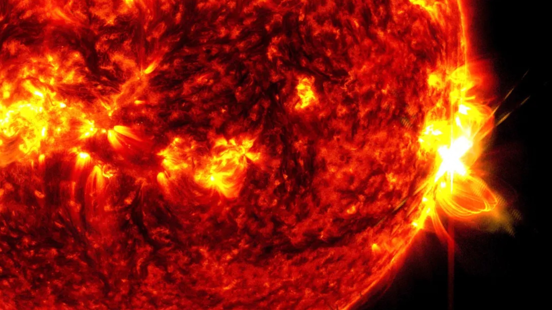 NASA Muestra Imagen de Llamarada Solar X8.7, la Más Potente del Ciclo ...