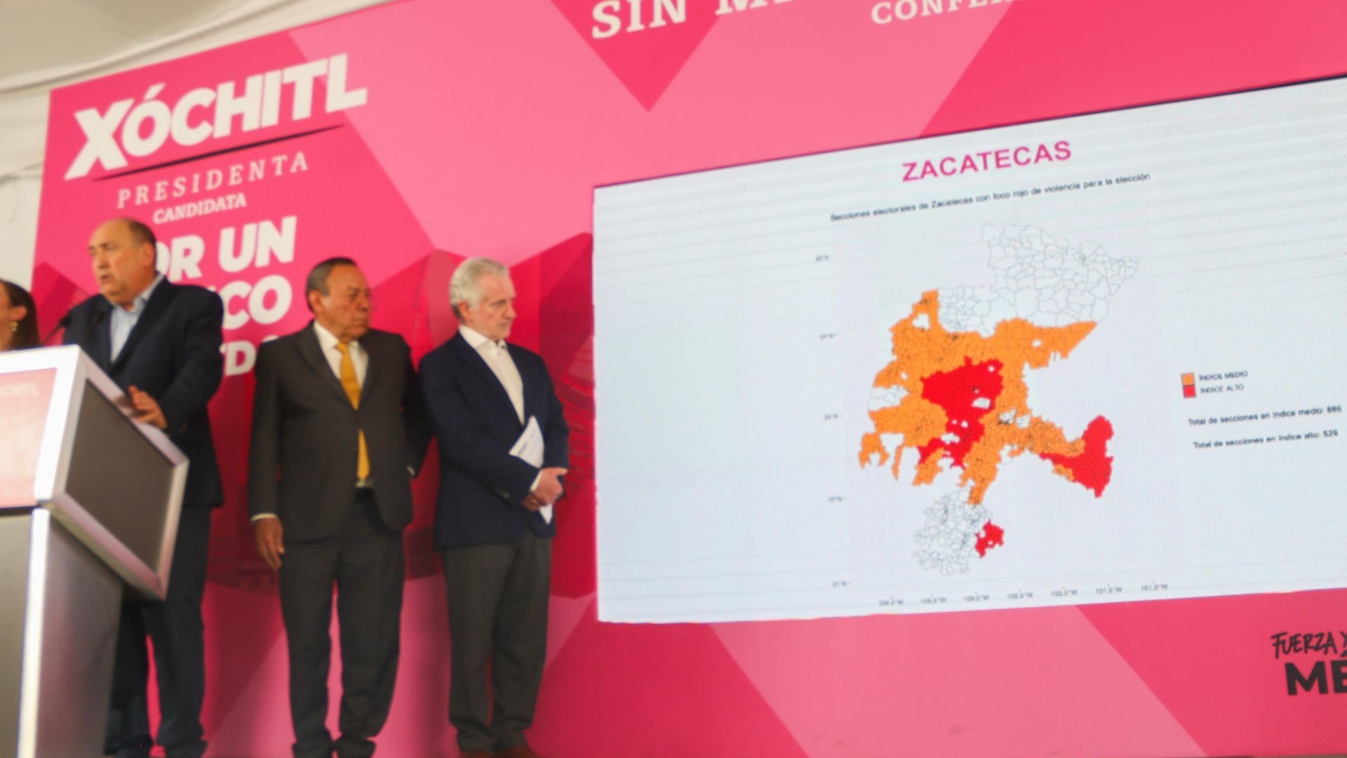 Presentan PAN, PRI y PRD Mapa de Riesgo en Elecciones 2024 | N+