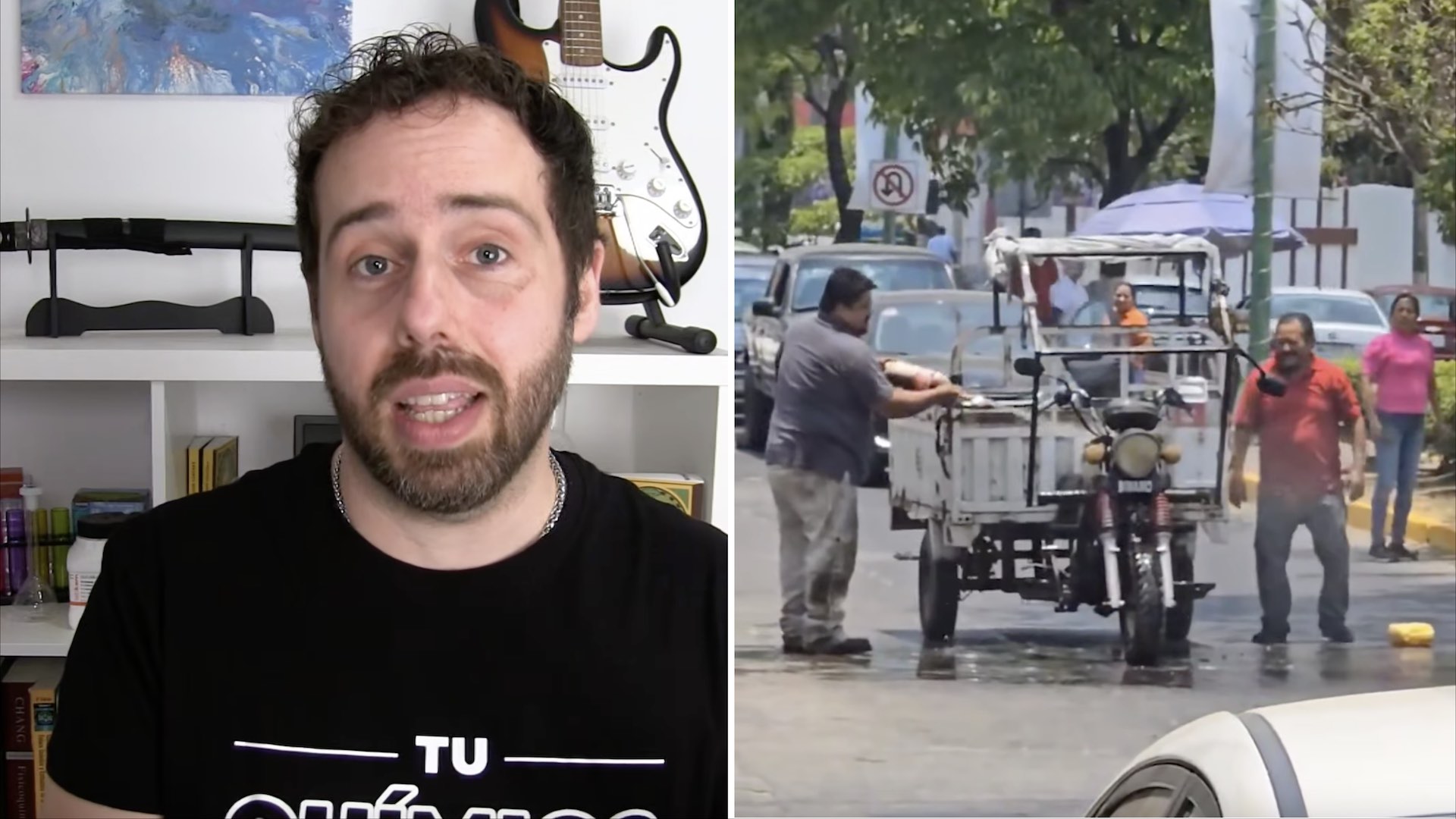 Químico Explica por qué el Refresco Apagó el Fuego de una Moto | N+