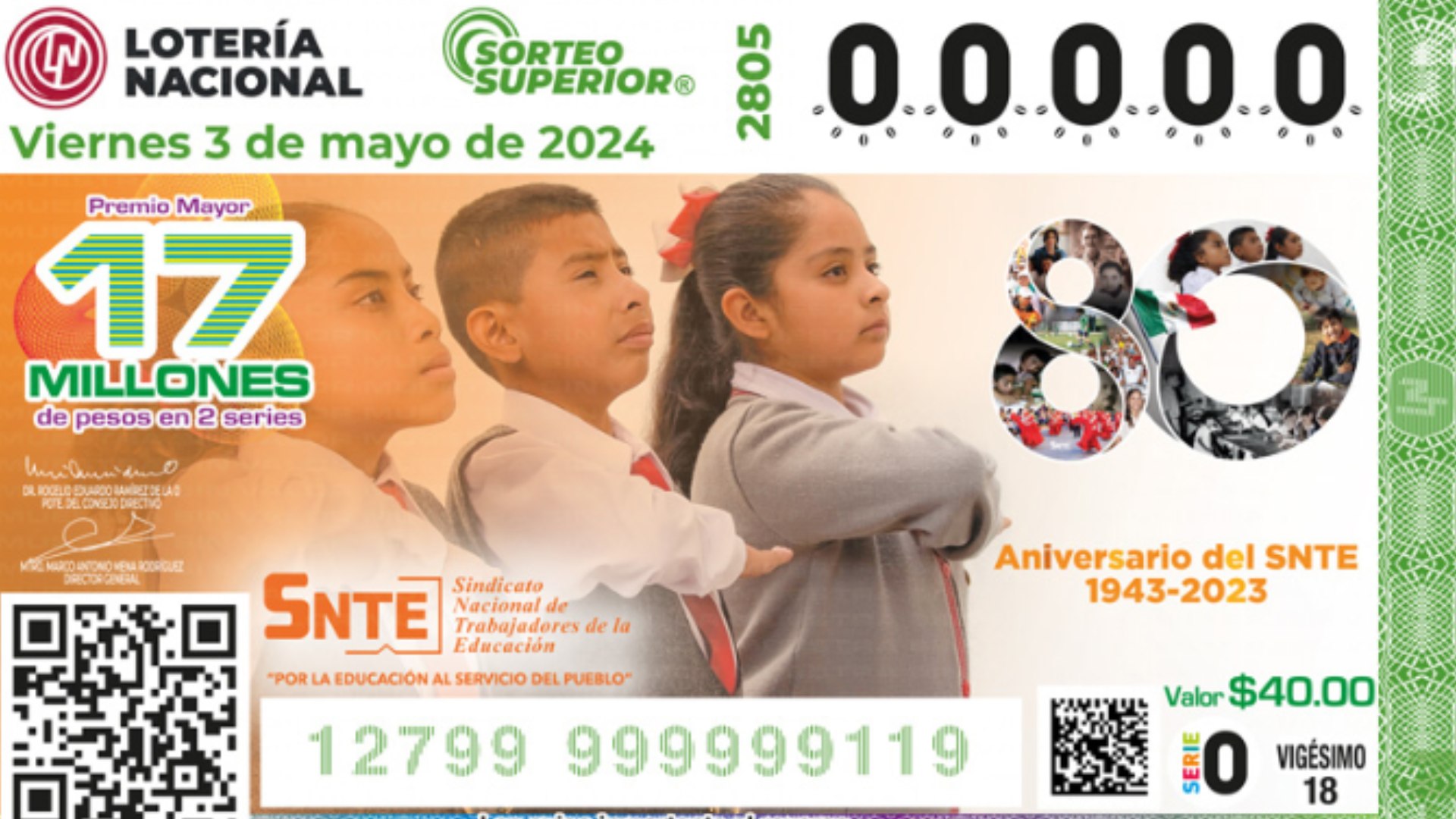 Resultados Lotería Nacional Hoy 3 de Mayo 2024: Lista de Ganadores del ...