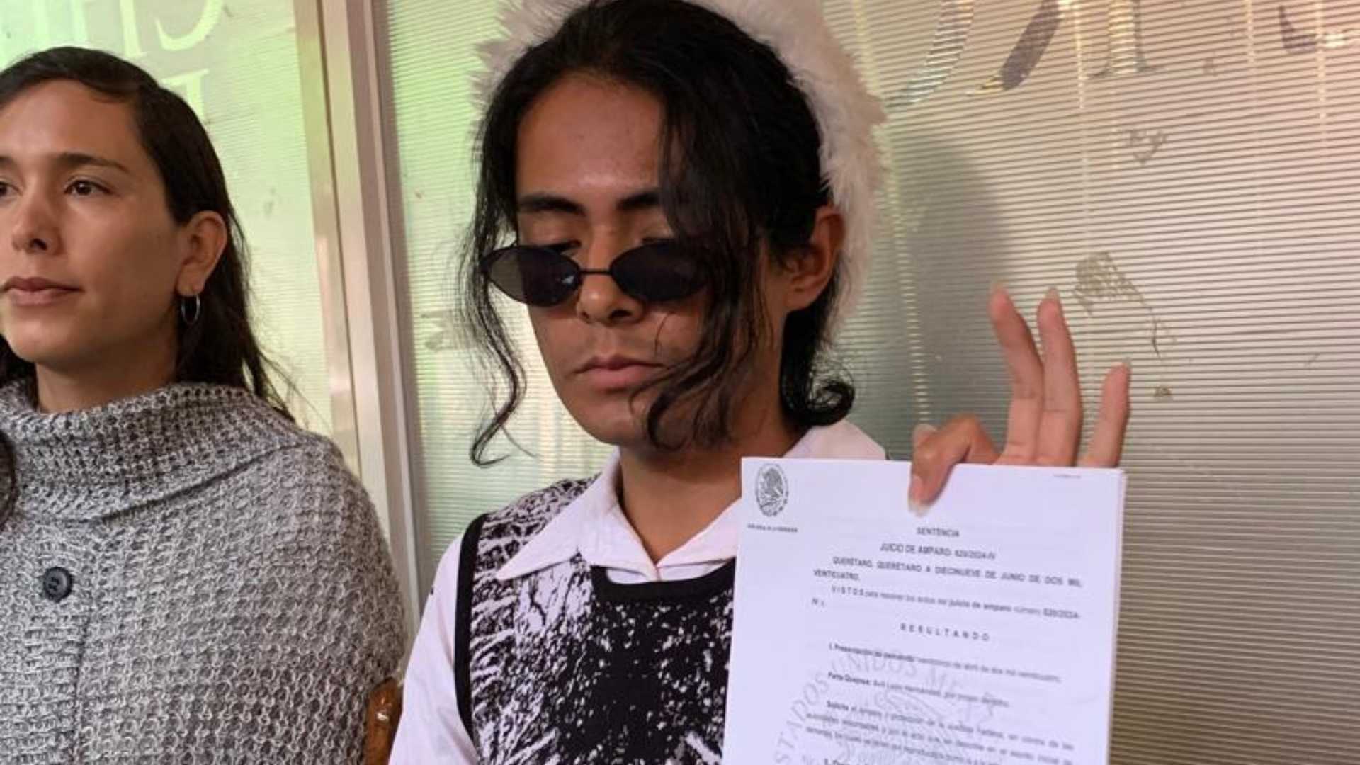 Avil León se Convierte en 1er Persona Reconocida como Persona Trans No Binaria en Querétaro | N+