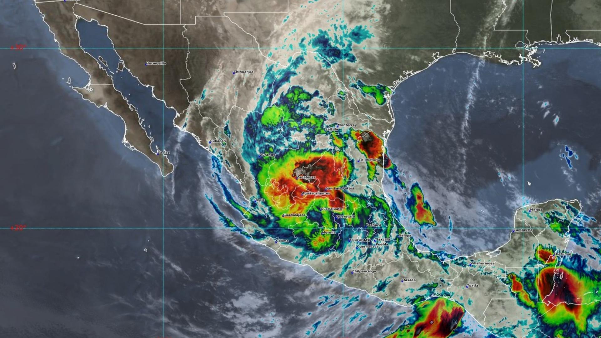Tormenta Alberto 2024 se Degrada a Depresión Tropical tras Tocar Tierra ...