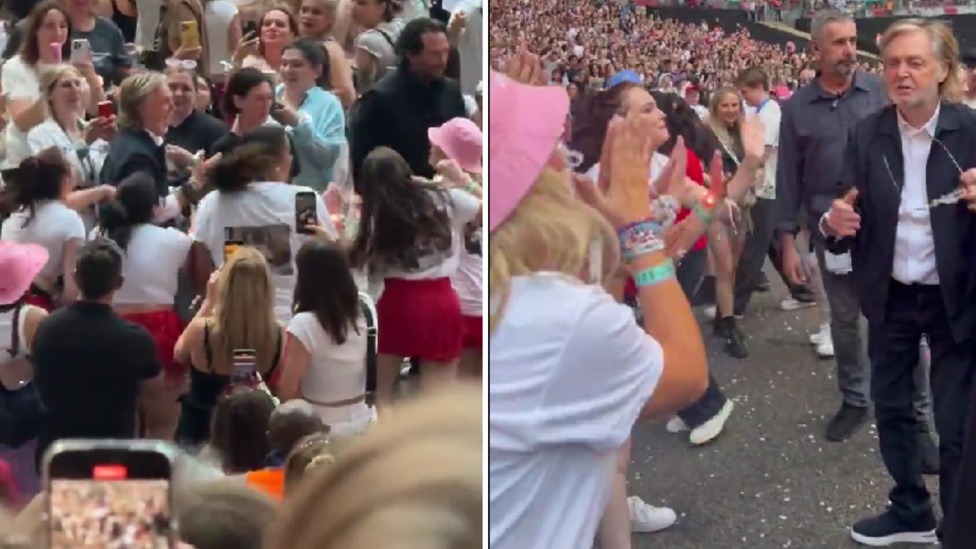 Video | Así Abrió Pista Paul McCartney para Bailar con ‘Swifties’ en ...