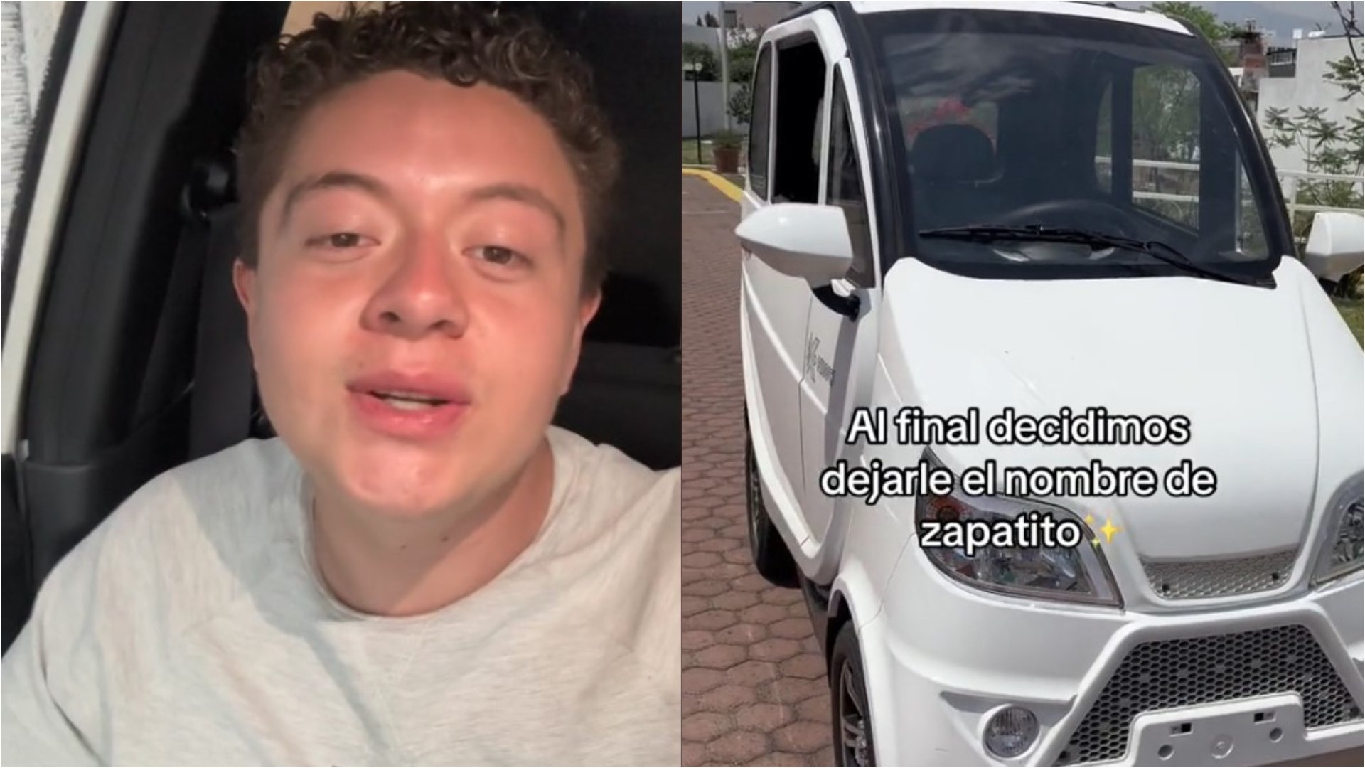 Joven Muestra el Auto Eléctrico que le Llegó por Paquetería y se Vuelve Viral | N+