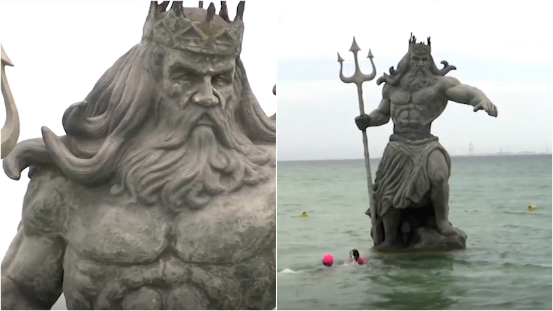 ¿Cuándo y Quién Puso la Estatua de Poseidón en Playa de Progreso ...