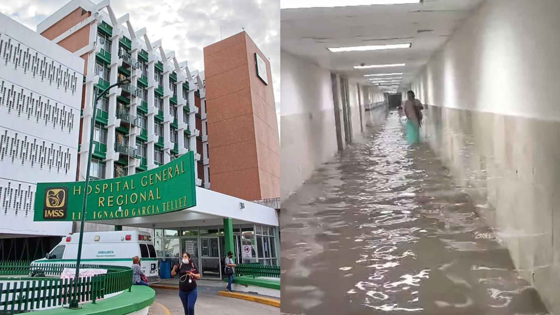 Video: Lluvias Inundan Sótano de Hospital del IMSS en Ciudad Madero | N+