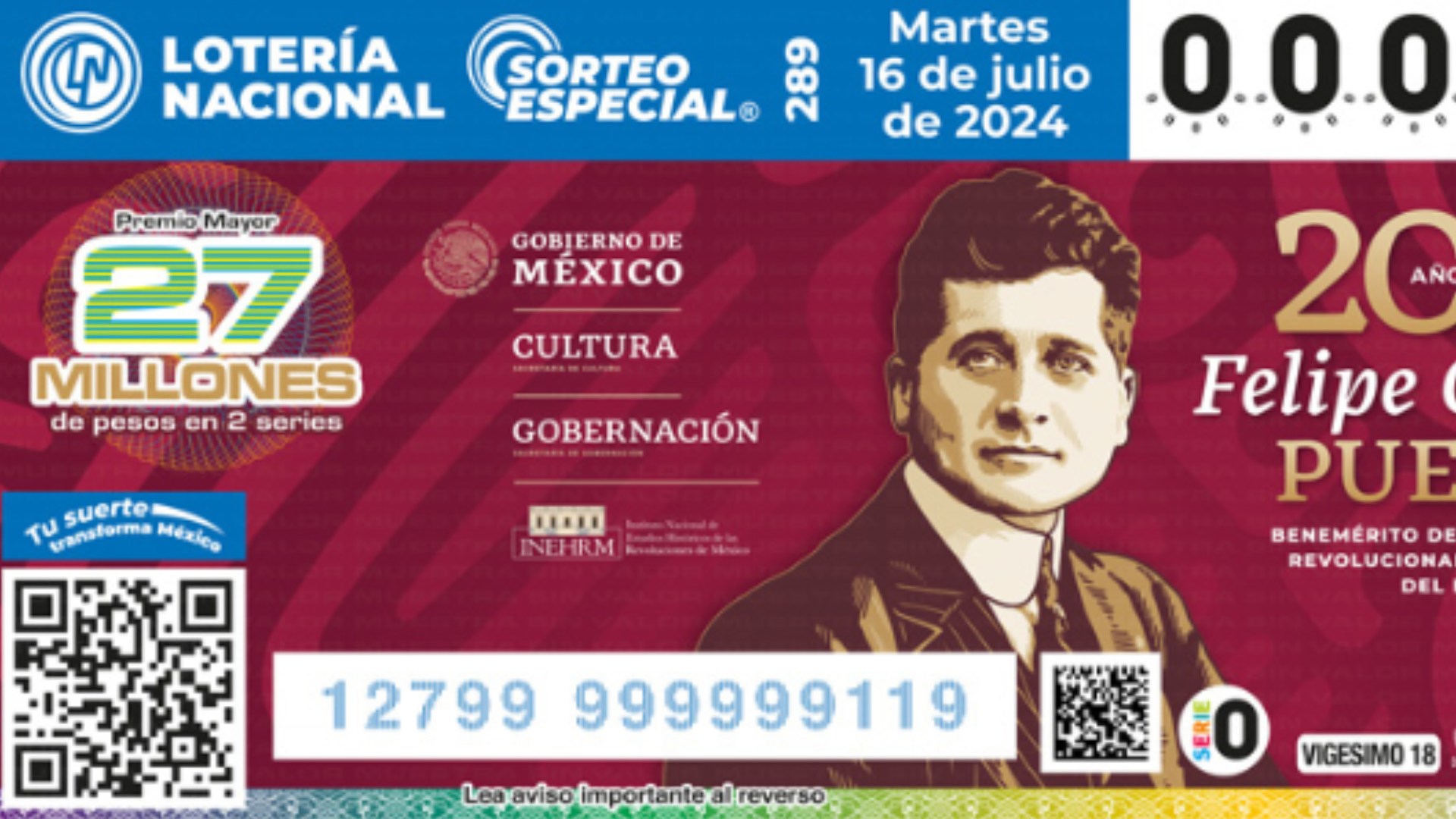Sorteo Especial 289 de la Lotería Nacional: ¿Cuándo es y Qué Premios ...