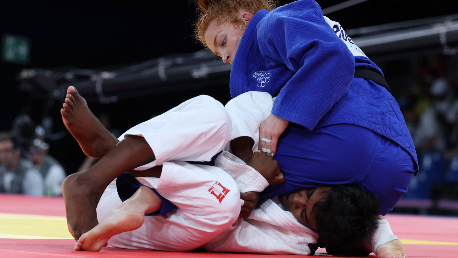 Prisca Awiti Alcaraz de México en acción contra Lubjana Piovesana de ...