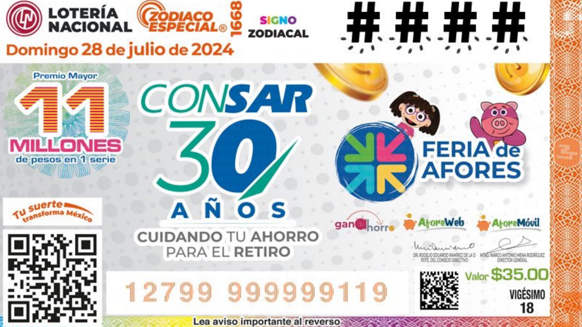 Resultados Lotería Nacional Hoy 28 de Julio 2024: Lista de Ganadores ...