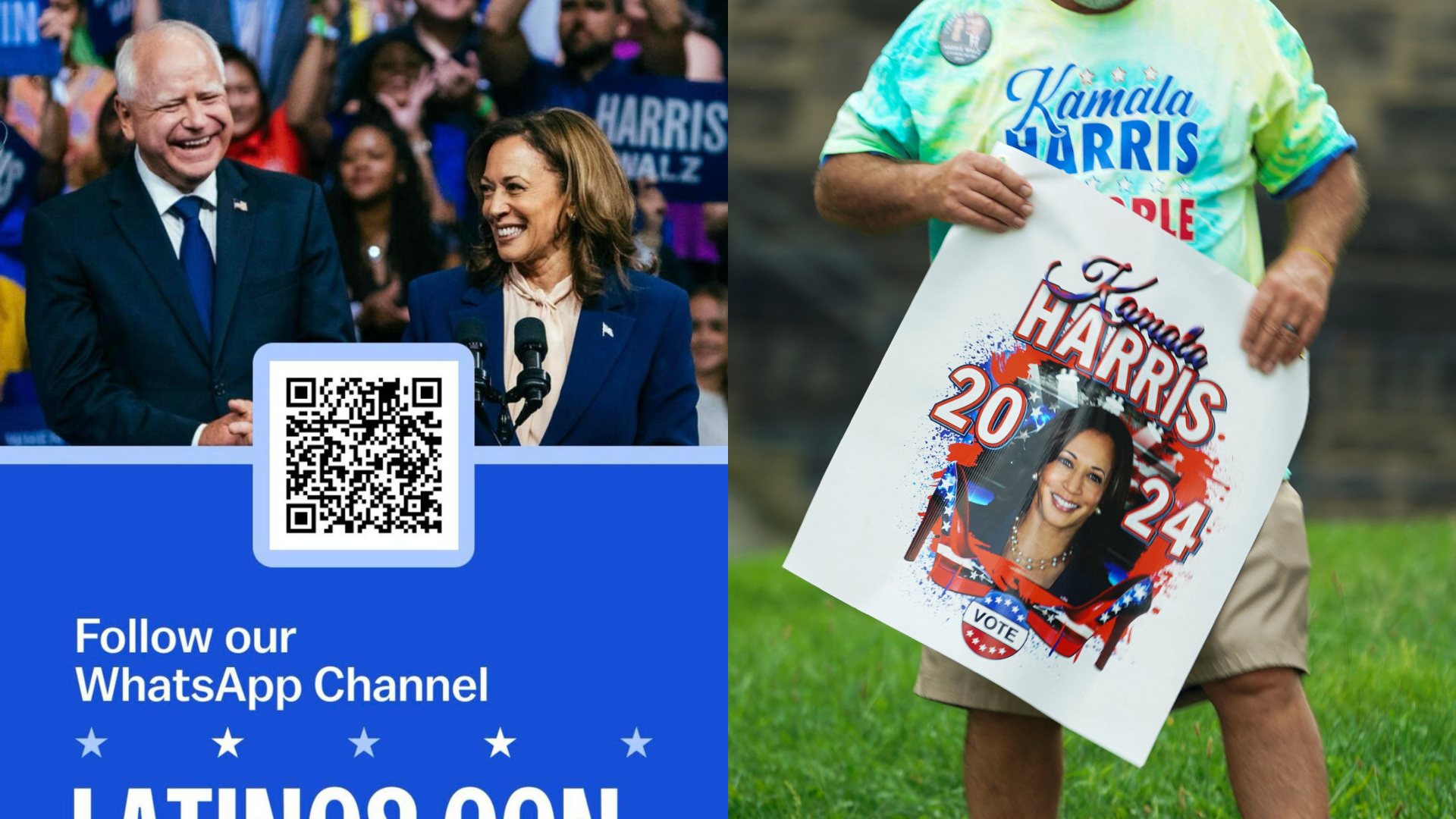 Kamala Harris Llega a WhatsApp: La Candidata Abre Canal para Atraer ...