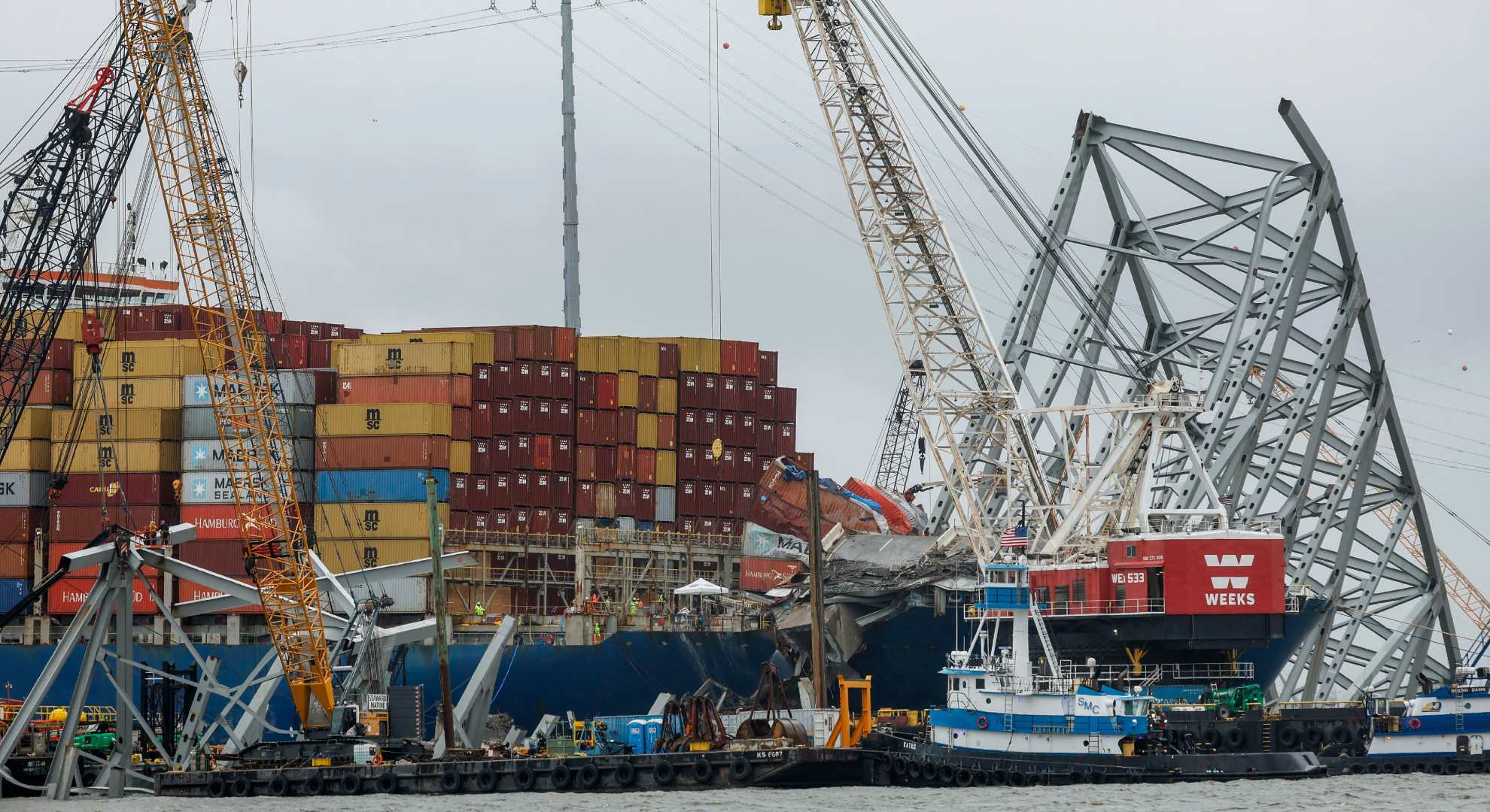 Dueños de Barco Dali que Chocó con Puente de Baltimore Pagarán 102 ...