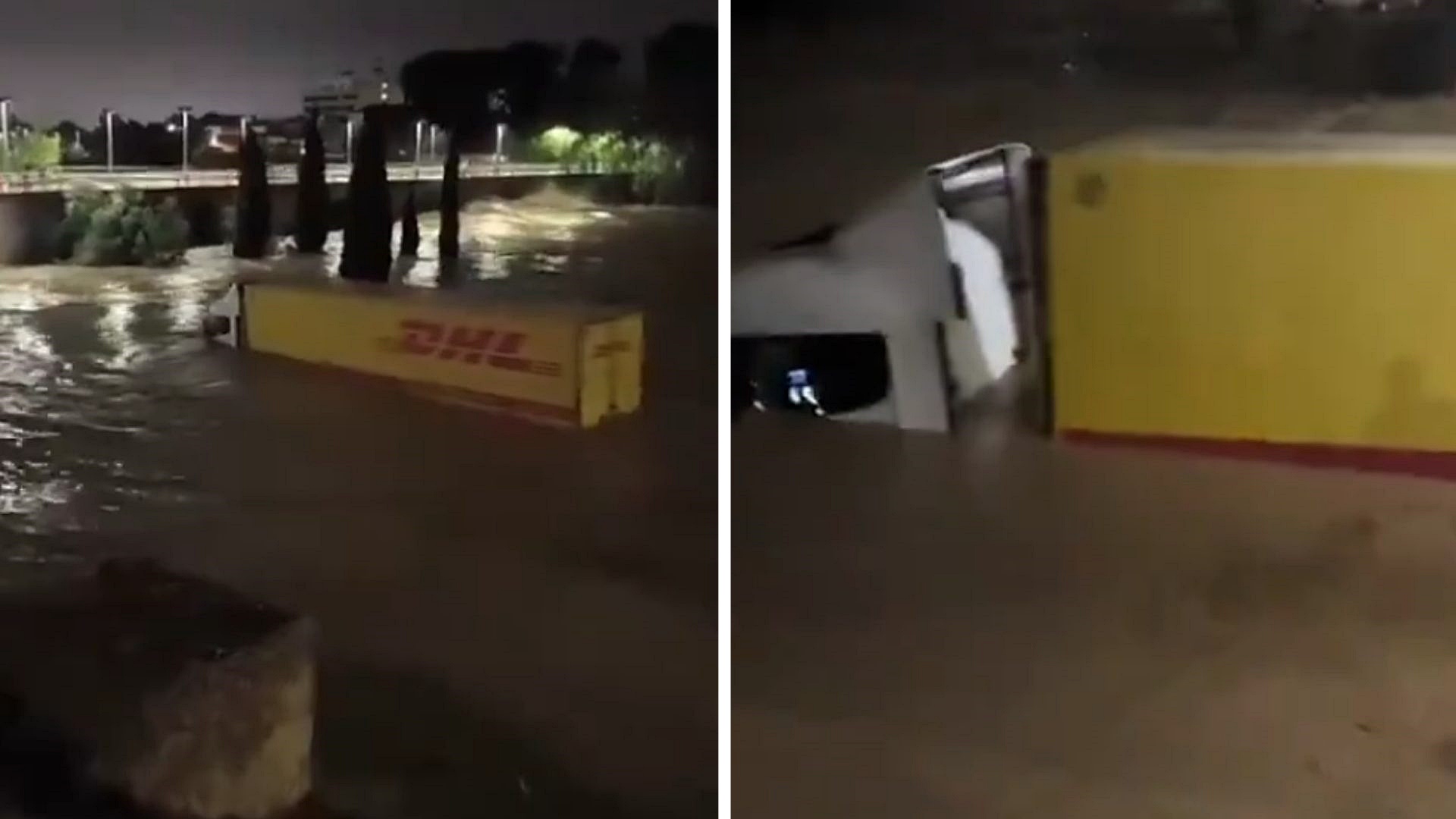 Video | El Impactante Momento en que Conductor de Tráiler Avanza por ...