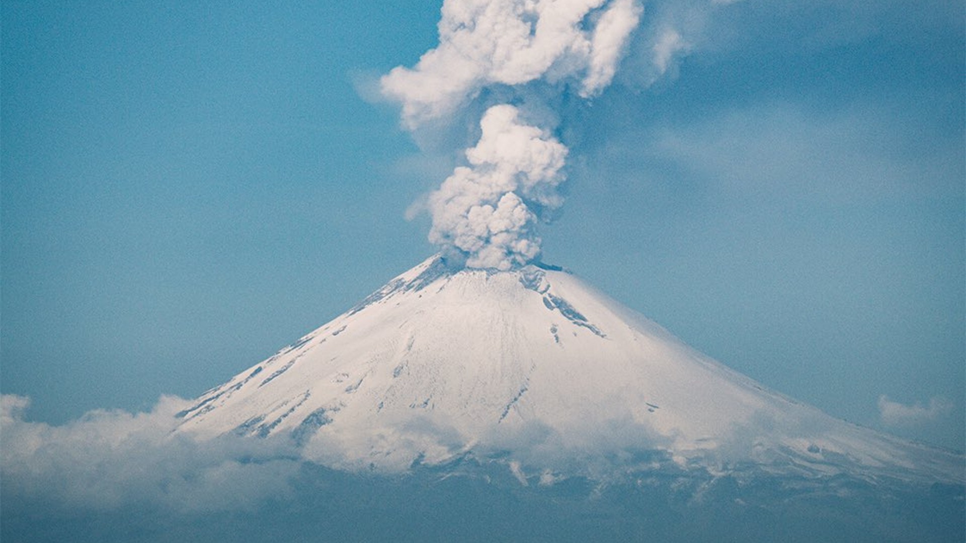 Popocatépetl, con Nieve: Así Se ve el Volcán Completamente Nevado en ...