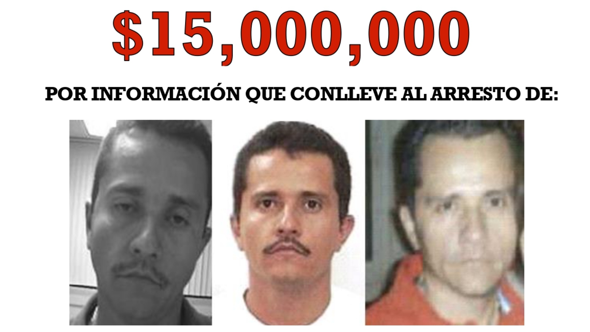 ¿Cuánto Ofrece Estados Unidos de Recompensa por El Mencho, Líder del CJNG? La Nueva Cifra ...