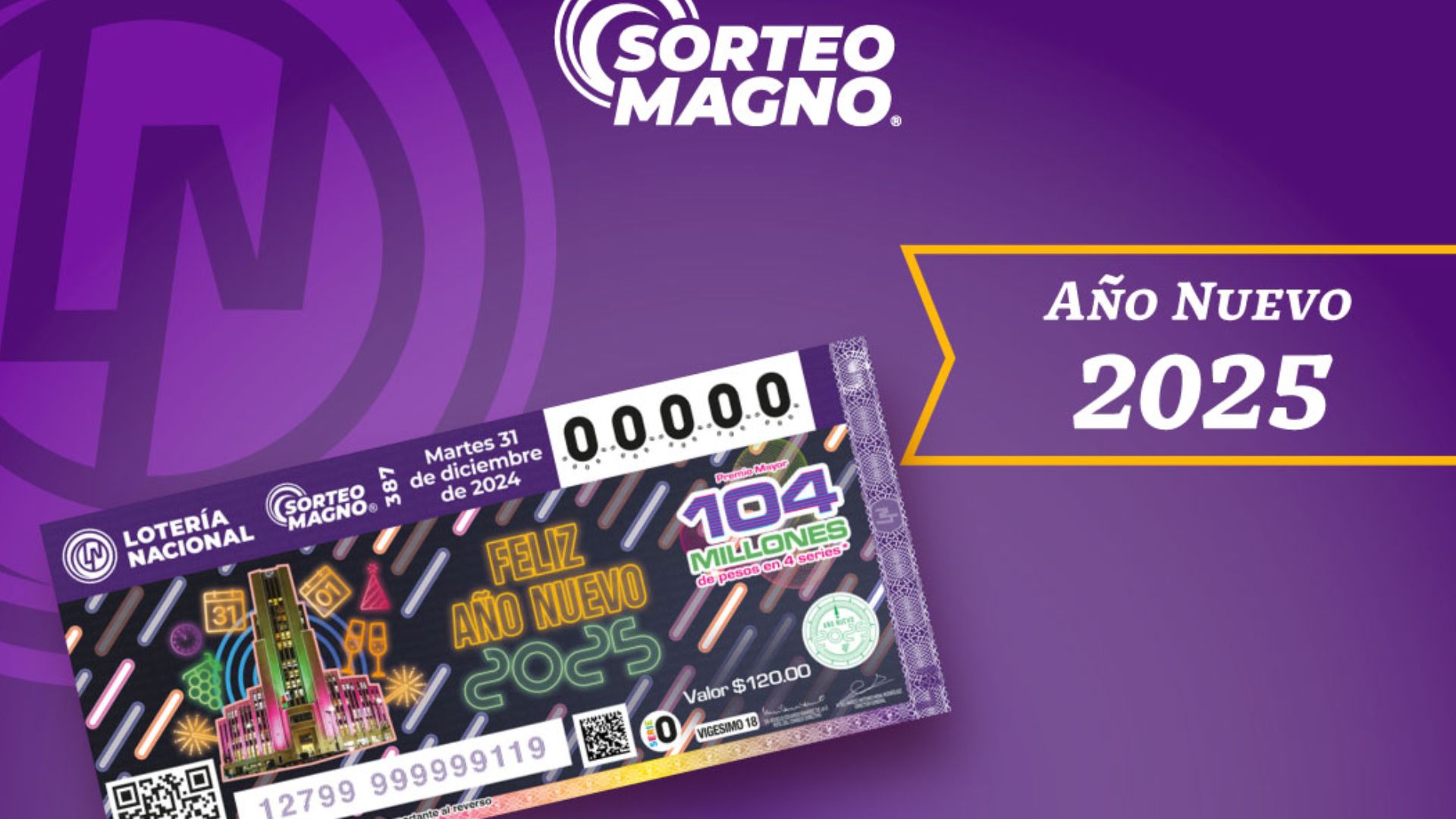 Premio Mayor: Resultados Lotería Nacional Hoy 31 de Diciembre 2024, Ganadores Sorteo Magno 387 | N+