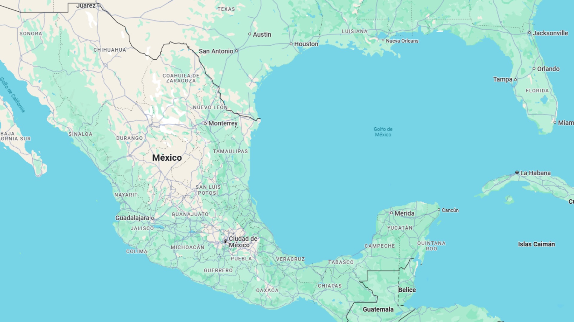 Google Anuncia Cambio de Nombre del Golfo de México a 'Golfo de Estados ...