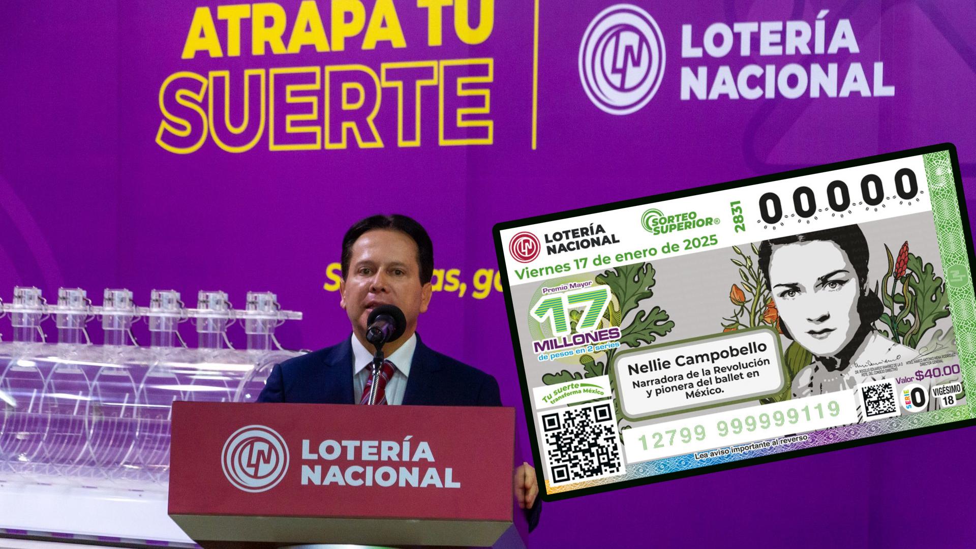 ¿Premio Mayor? Resultados Lotería Nacional 17 de Enero 2025: Número ...