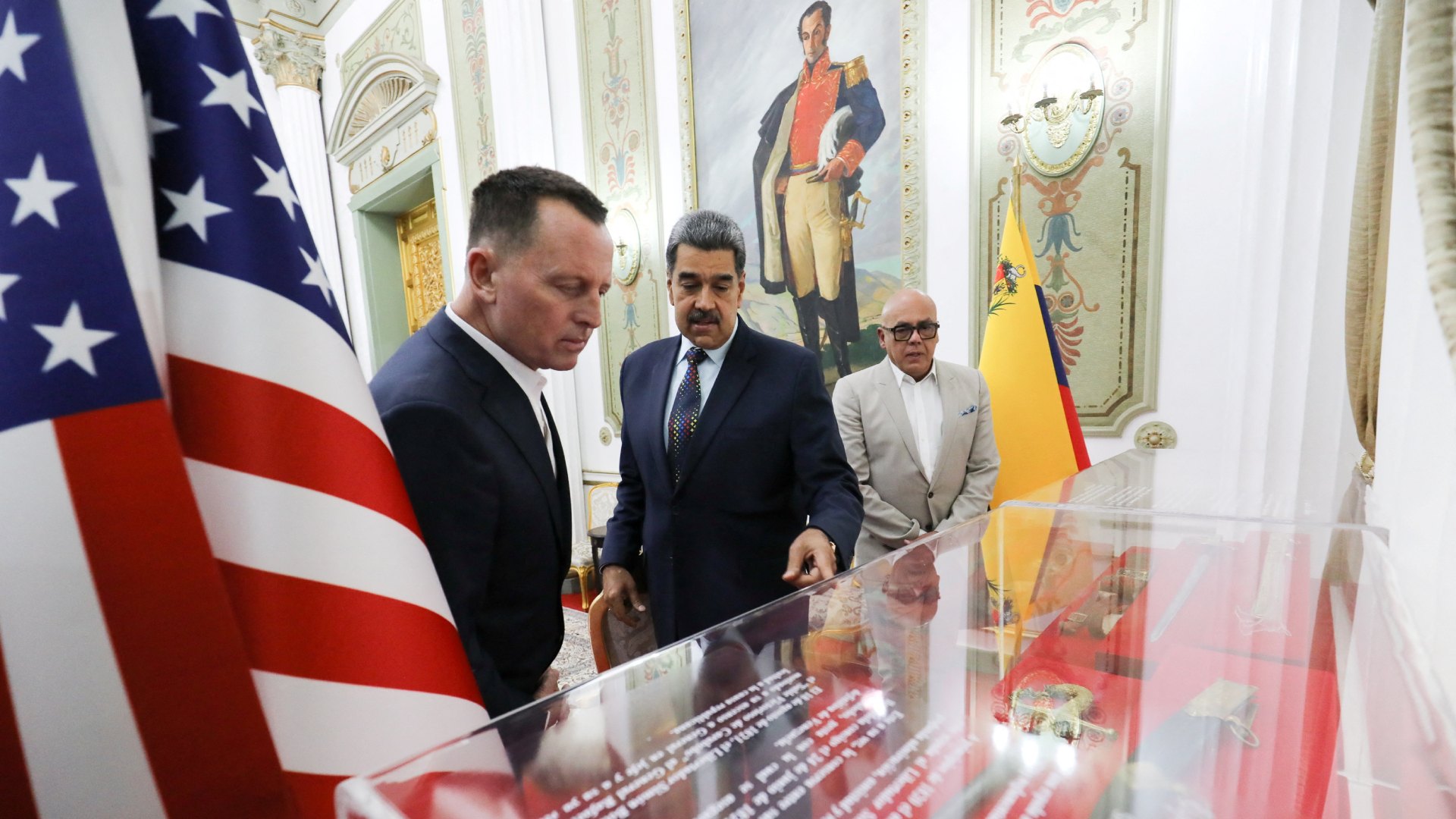 Nicolás Maduro Recibe a Richard Grenell, Enviado Especial de Donald ...