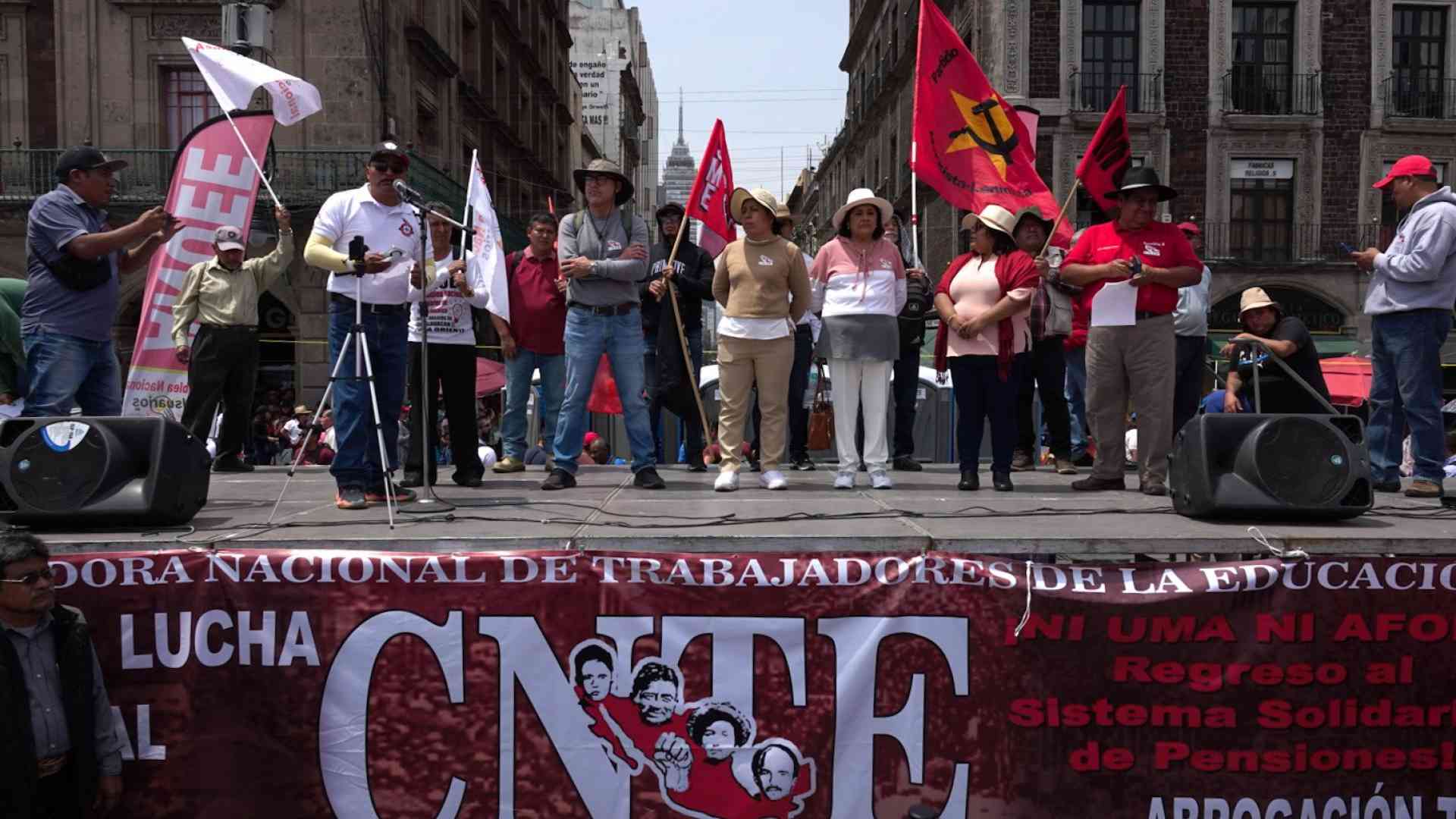 ¿A Qué Hora Inicia Marcha de Maestros CNTE Hoy 15 de Mayo 2025 en CDMX? Horario del Paro ...