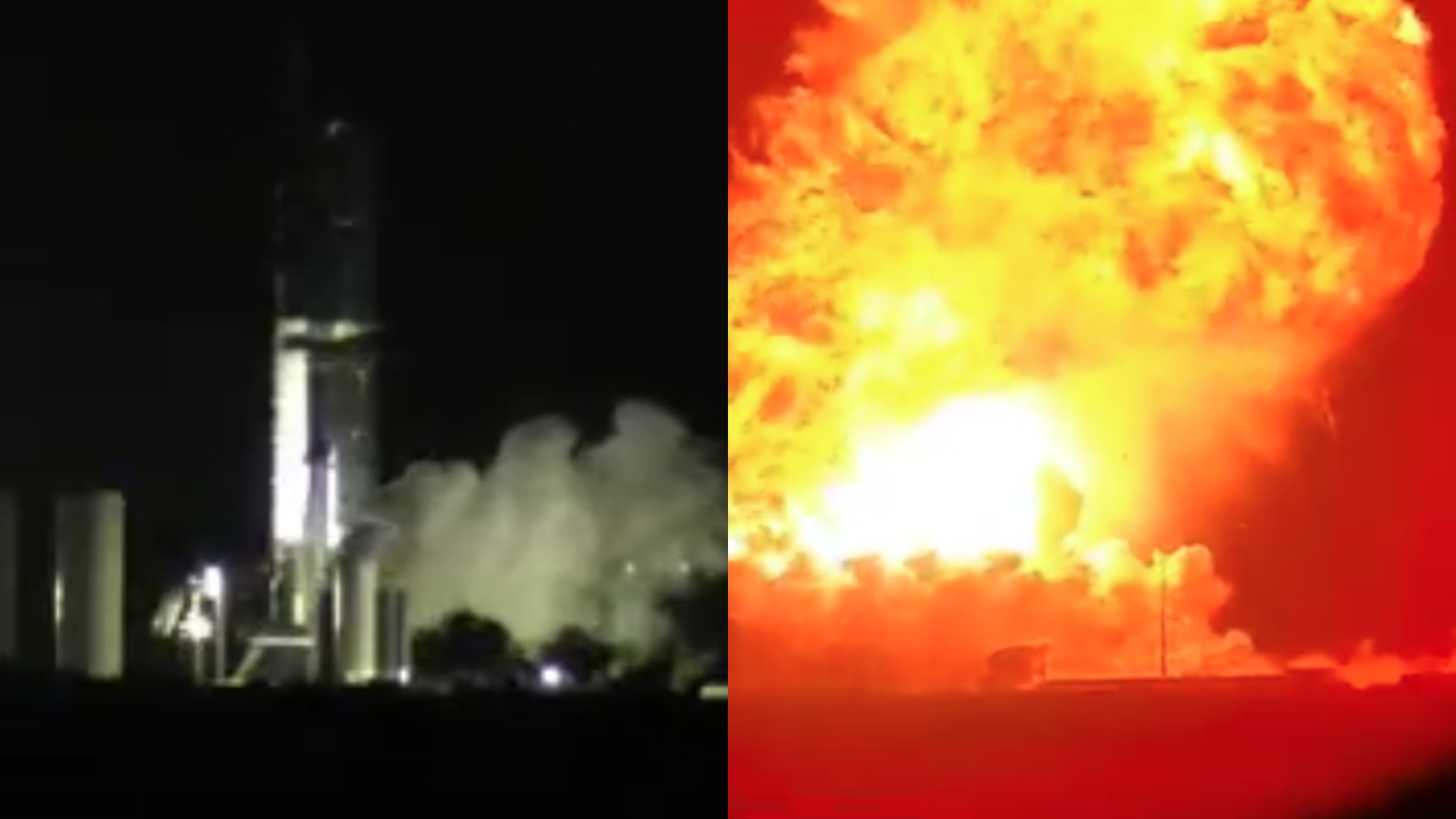 Video | Cohete de SpaceX Explota Durante Pruebas en Tierra; Esto Dijo ...
