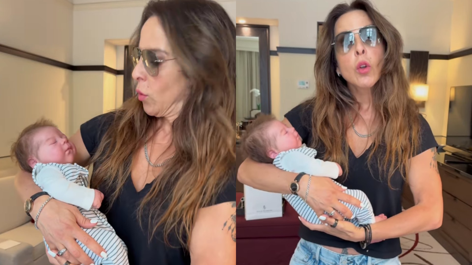 Kate del Castillo Sorprende con 'Bebé' en Brazos Junto a Edgar Bahena ...