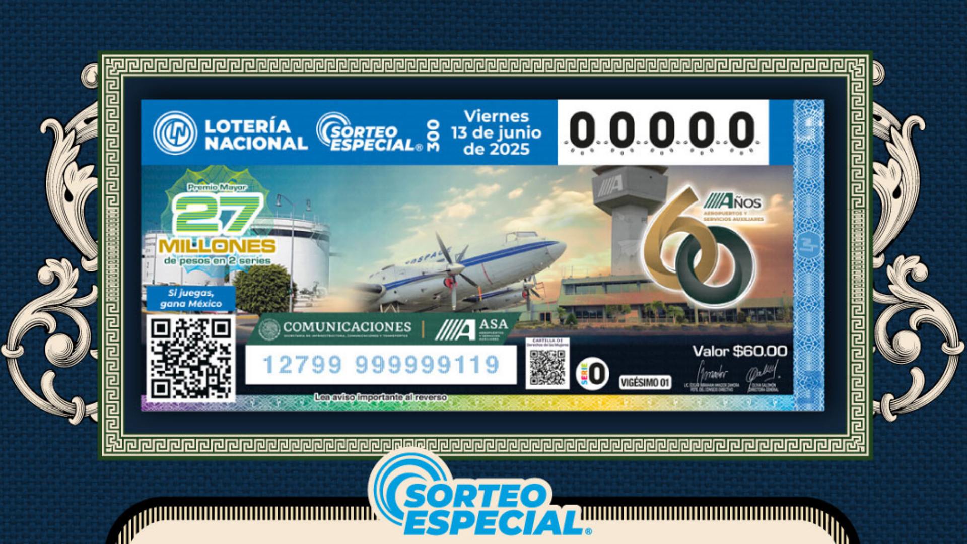 Premio Mayor: Lotería Nacional 13 de Junio 2025, Número Ganador del ...
