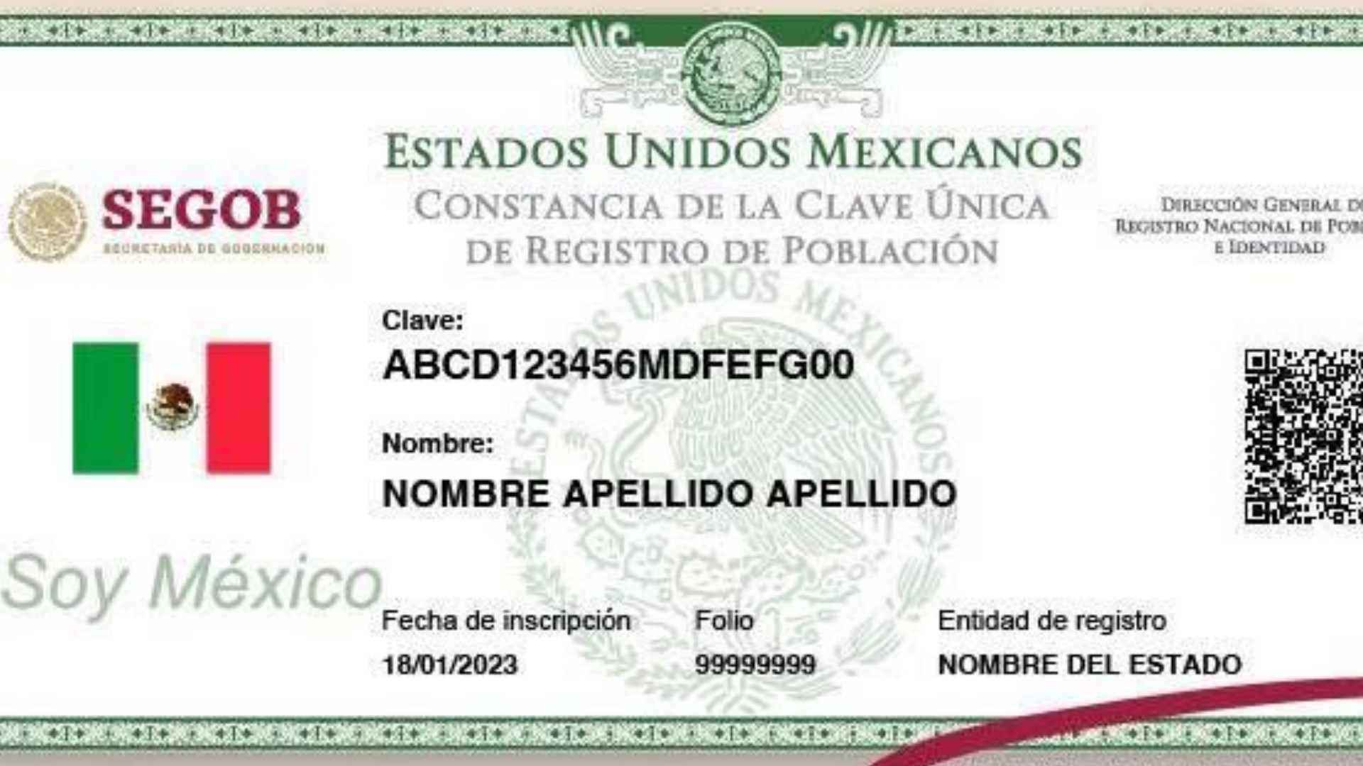 ¿Cuándo Entra en Vigor la CURP Biométrica en México? A Partir de Esta Fecha Será Obligatoria ...