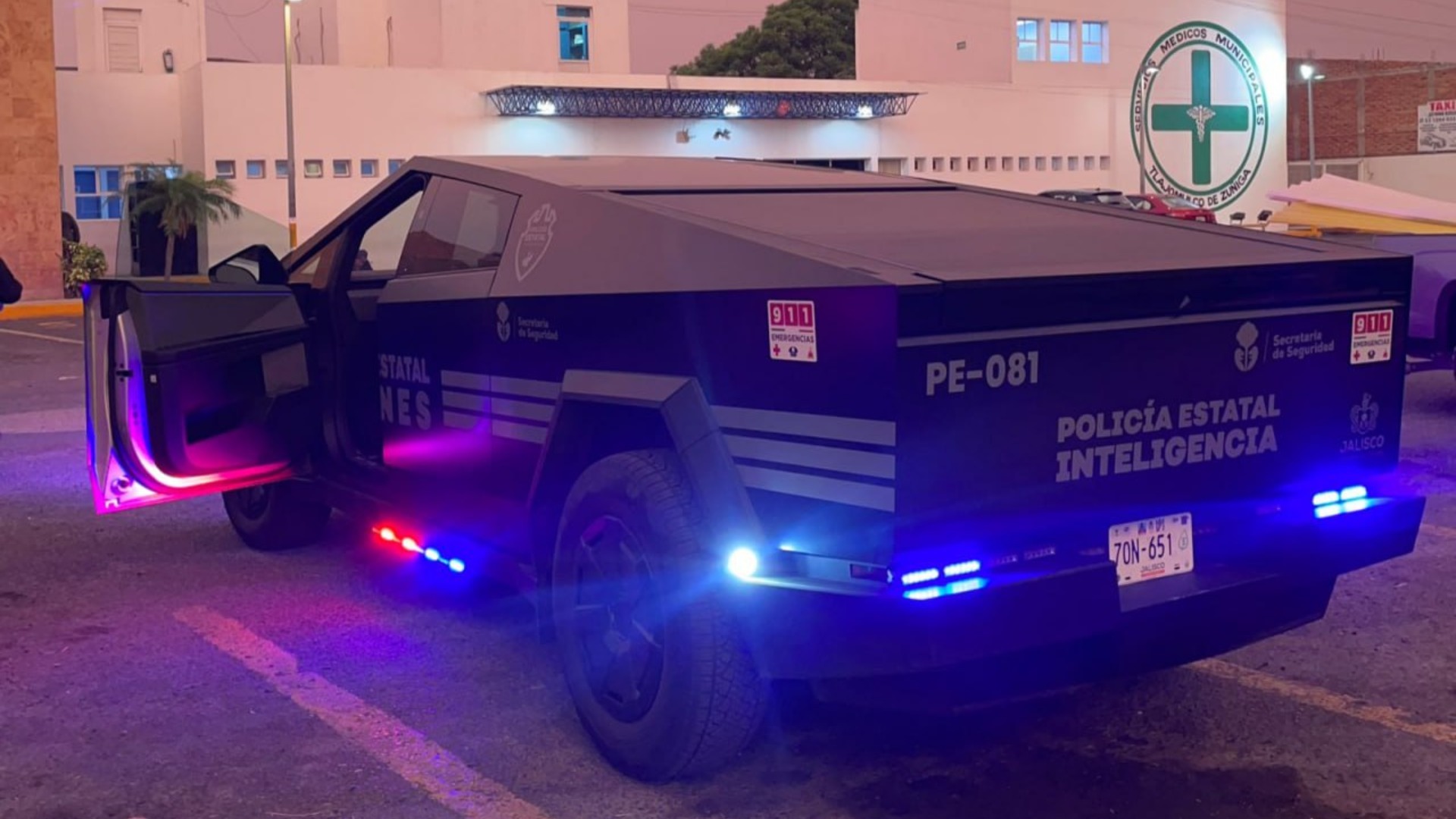 Video Policías De Jalisco Aprovechan Tecnología De Cybertrucks Para