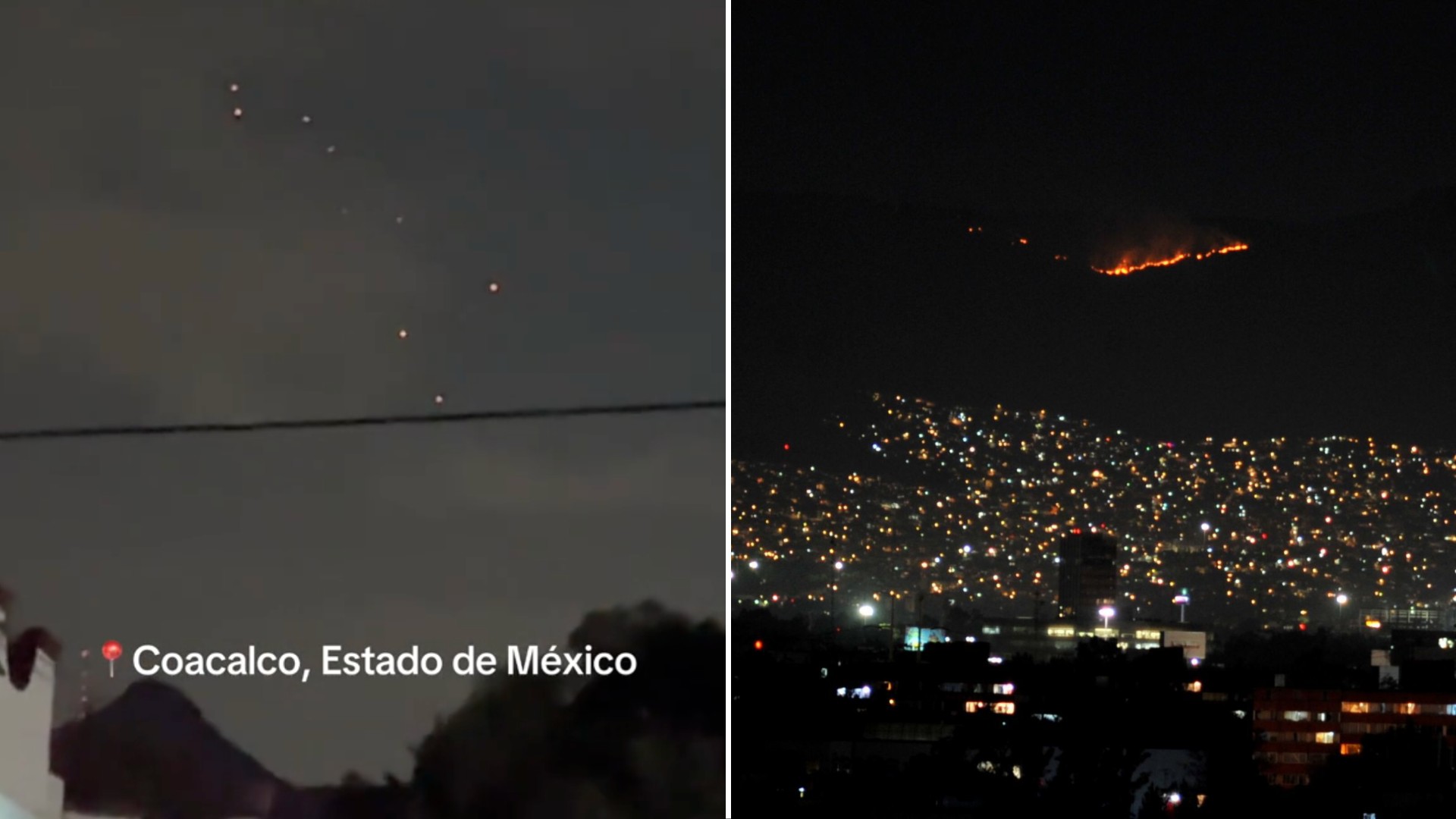 Luces Rojas en el Cielo: ¿Qué Pasa en la Sierra de Guadalupe en ...