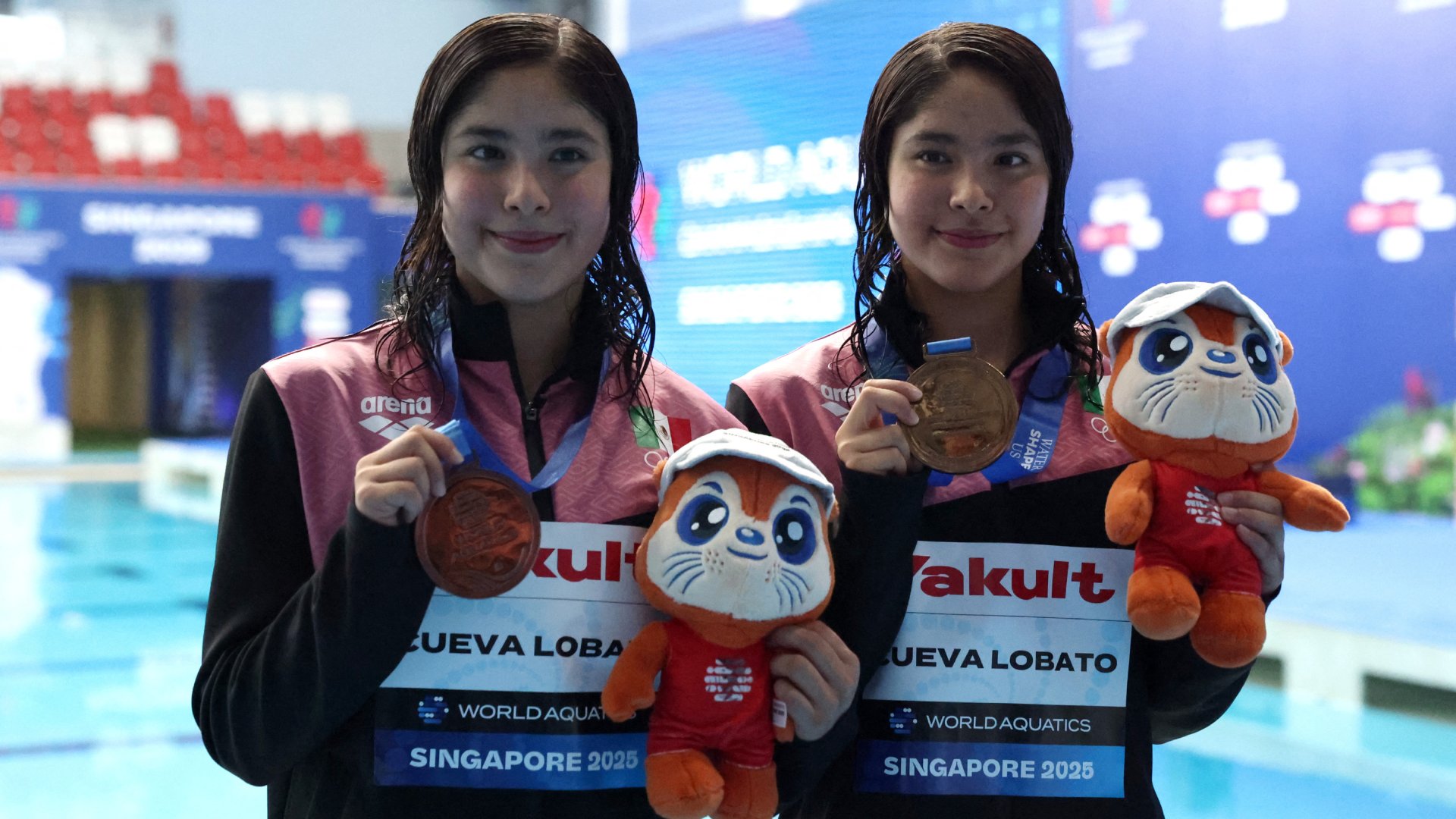 ¡Otra Medalla para México! Lía y Mía Ganan el Bronce en Clavados en ...
