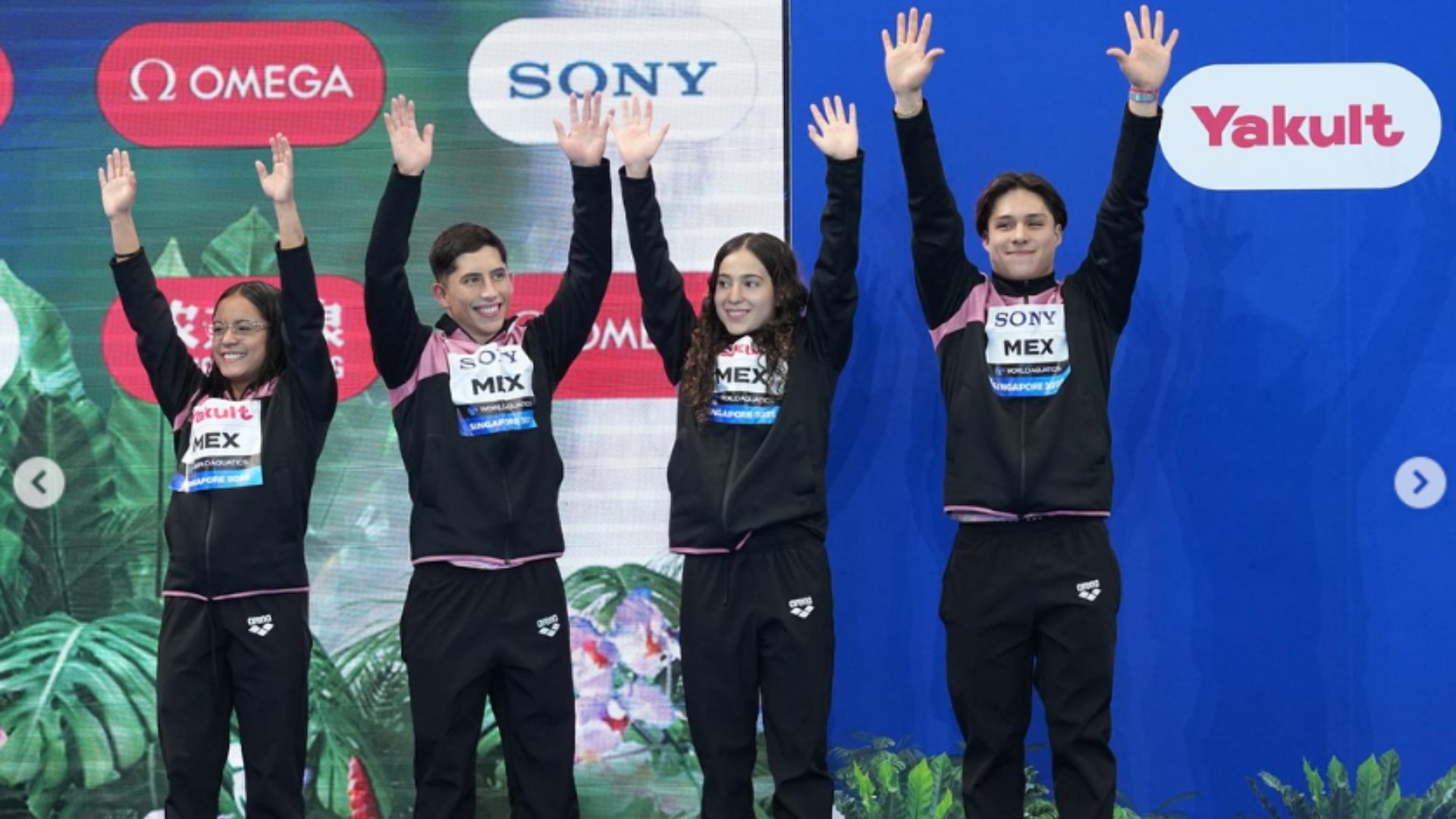 ¡Orgullo Mexicano! Equipo Mixto Gana la Plata en Final de Clavados en ...