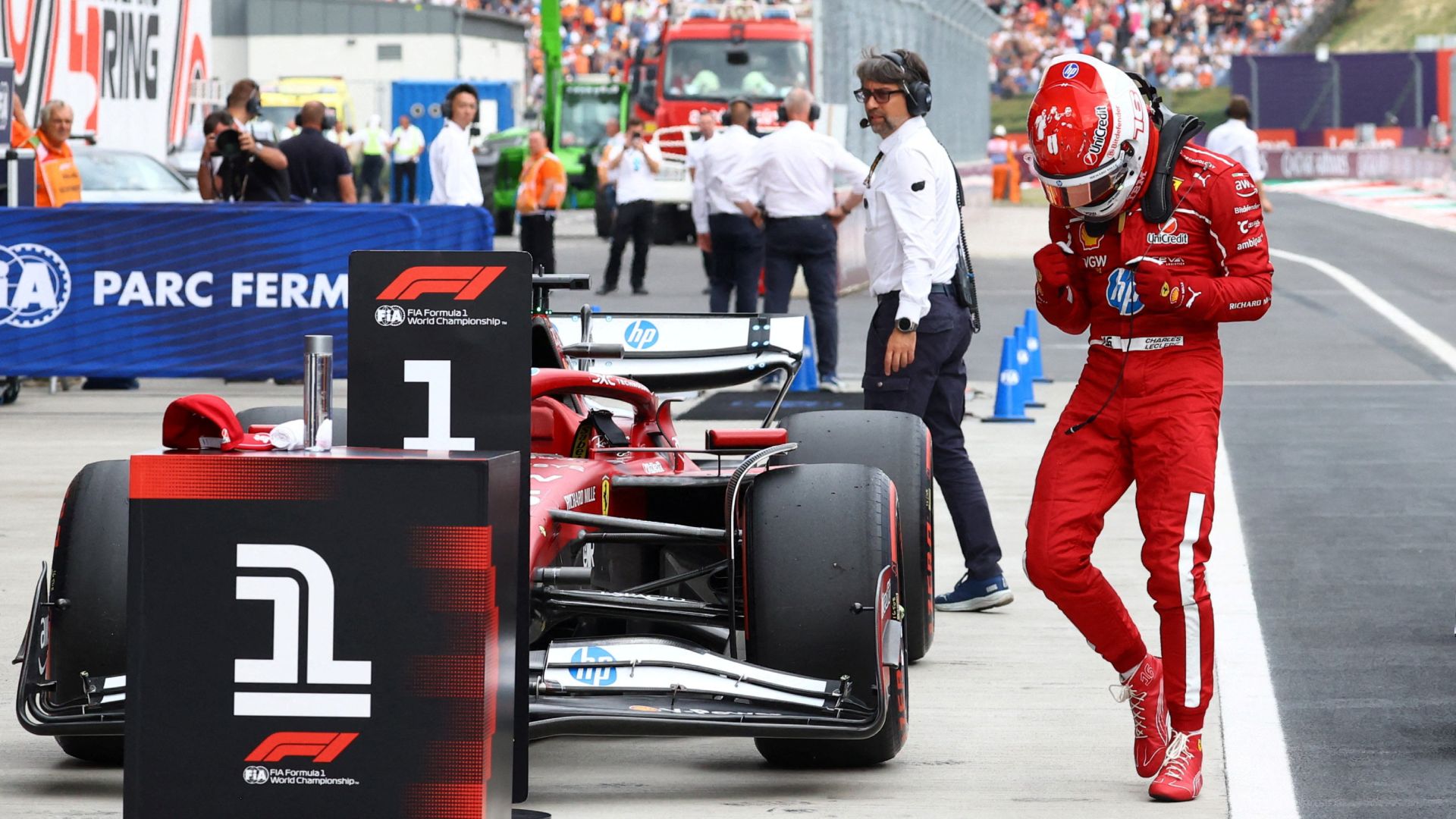 Clasificación GP de Hungría 2025: Leclerc Logra la Pole; ¿Cómo Quedó la Parrilla de F1 Hoy? | N+