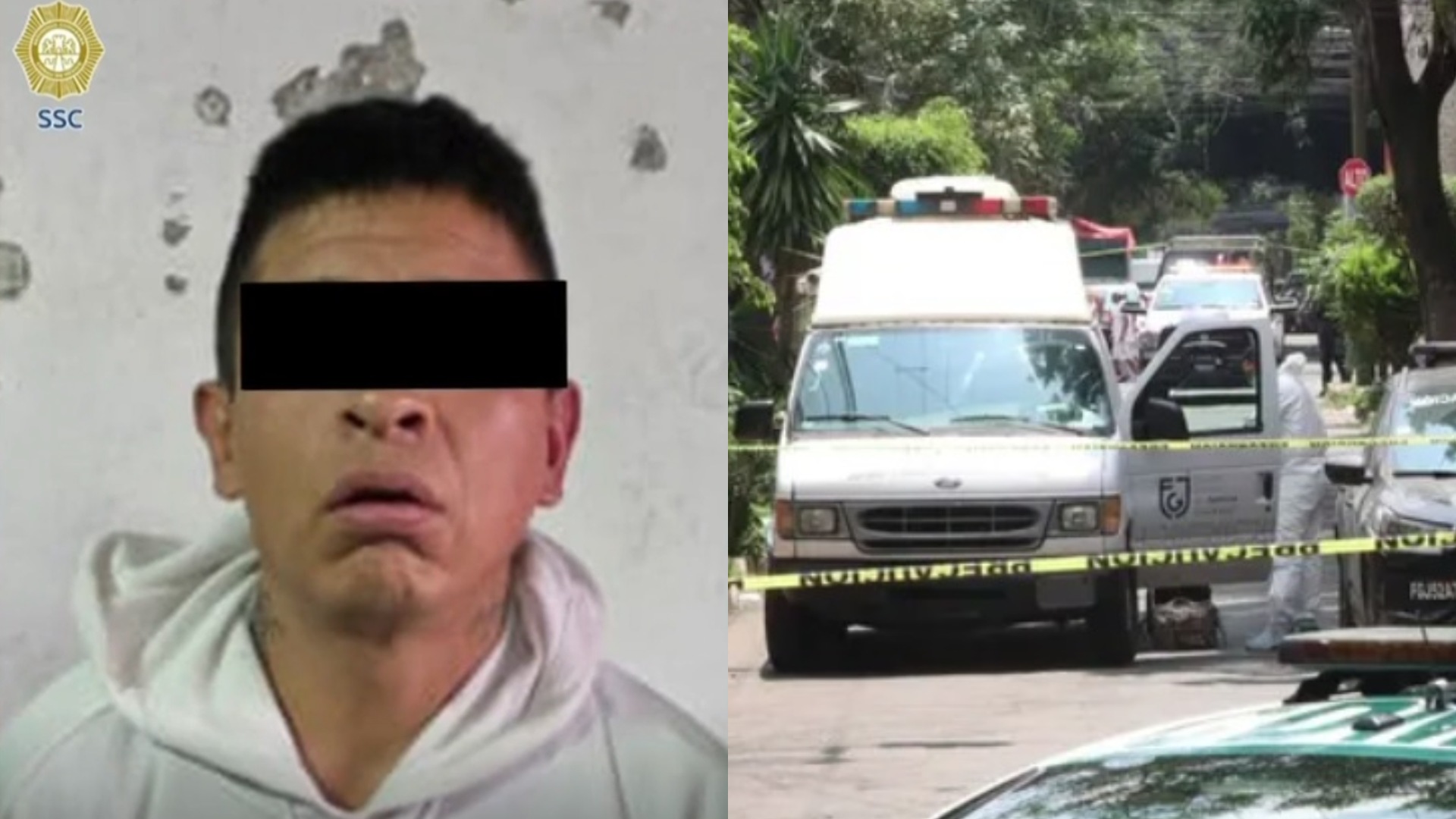 Jorge Israel “N” fue detenido en la alcaldía Miguel Hidalgo, luego de ...