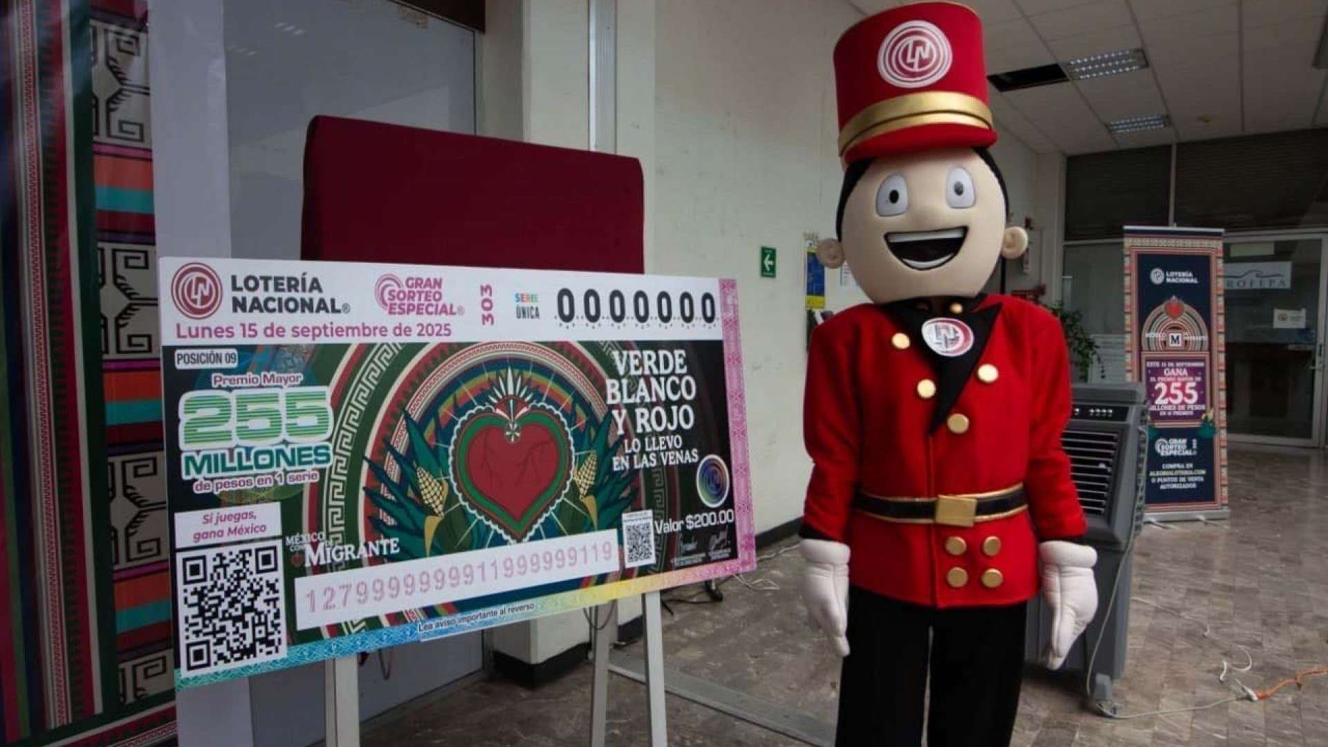 ¿Dónde Cayó Premio Mayor del Gran Sorteo de Lotería Nacional 15 de Septiembre 2025? Ganador de ...