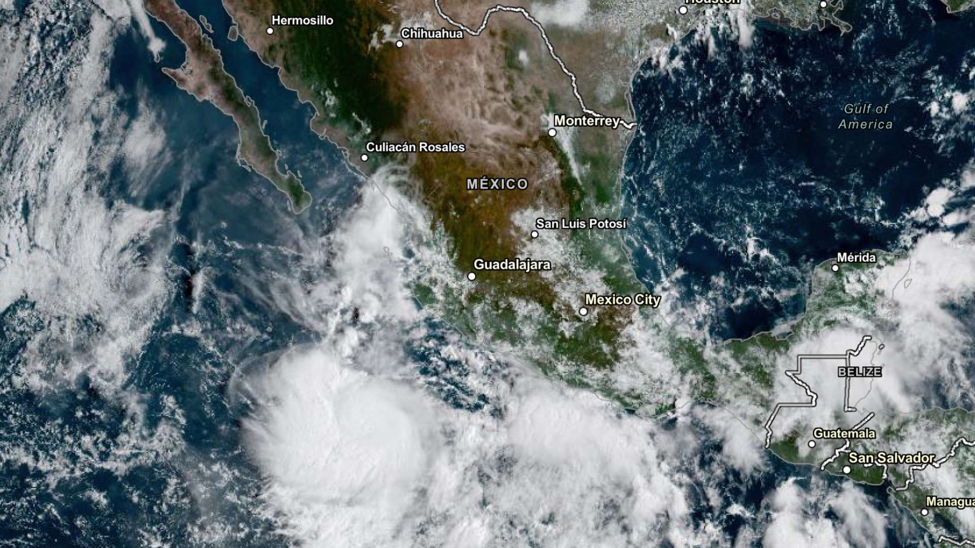 Trayectoria Huracán Narda 2025 En Vivo Hoy: Así Puedes Ver Dónde Está y Desplazamiento En Tiempo ...