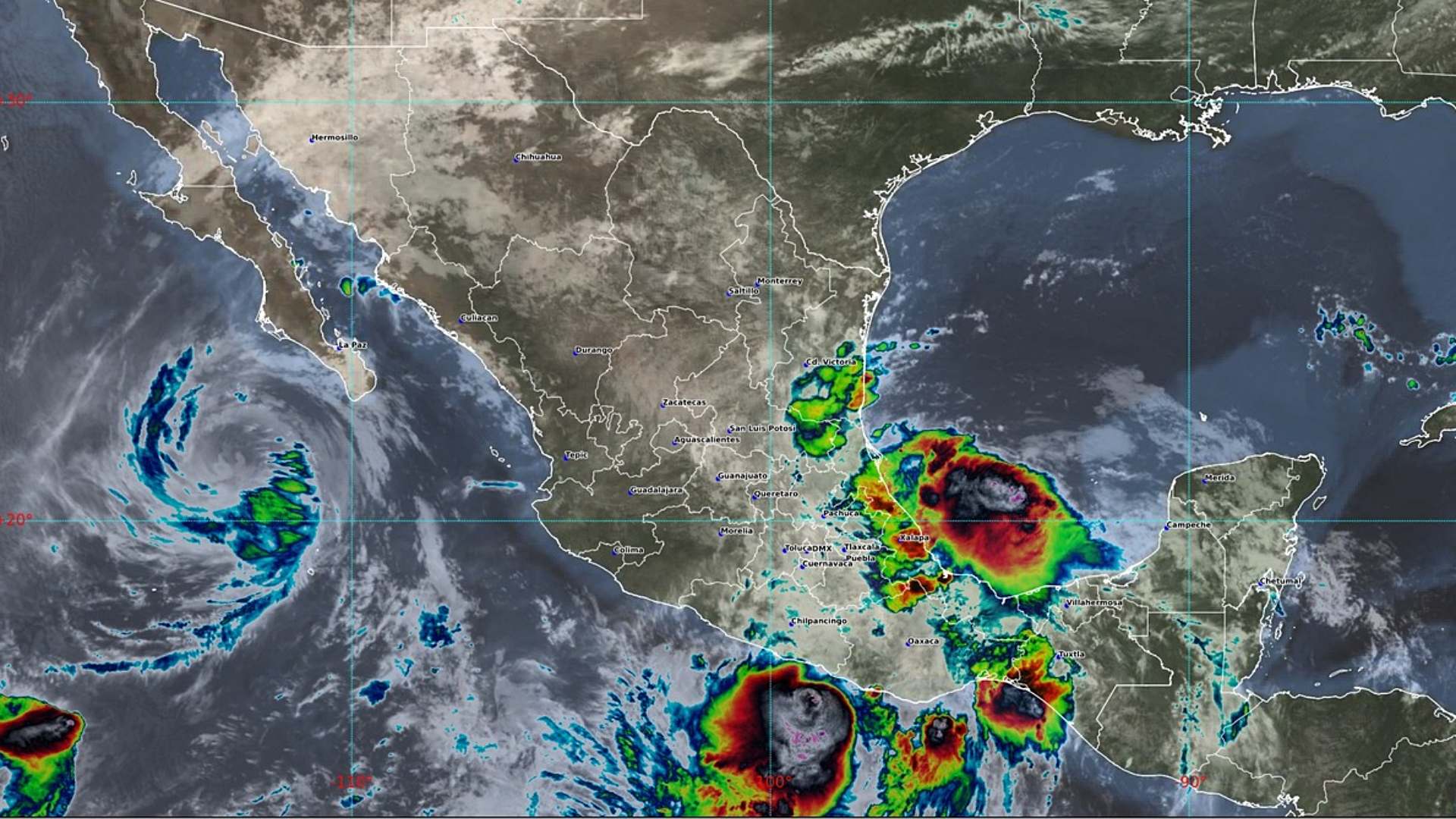 CONAGUA Emite Aviso por Próximo Ciclón Raymond: Dónde se Ubica y ...