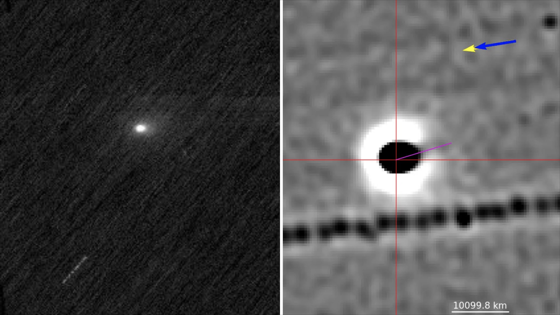 Cometa 3I/ATLAS Expulsa Chorro de Polvo de Cara al Sol en Nueva Foto de ...
