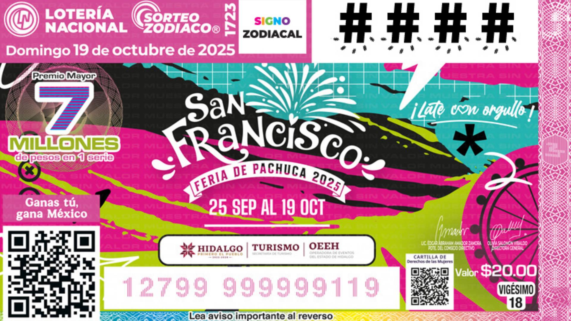 Premio Mayor Lotería Nacional 19 de Octubre 2025: Resultados de Hoy y ...