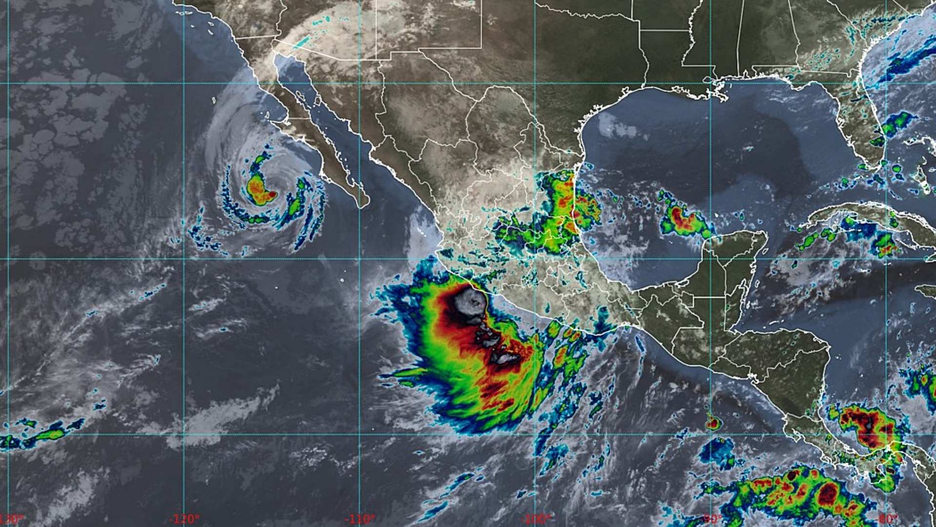 Ubicación de Tormenta Tropical Raymond Hoy: ¿Dónde Está y Cuándo ...