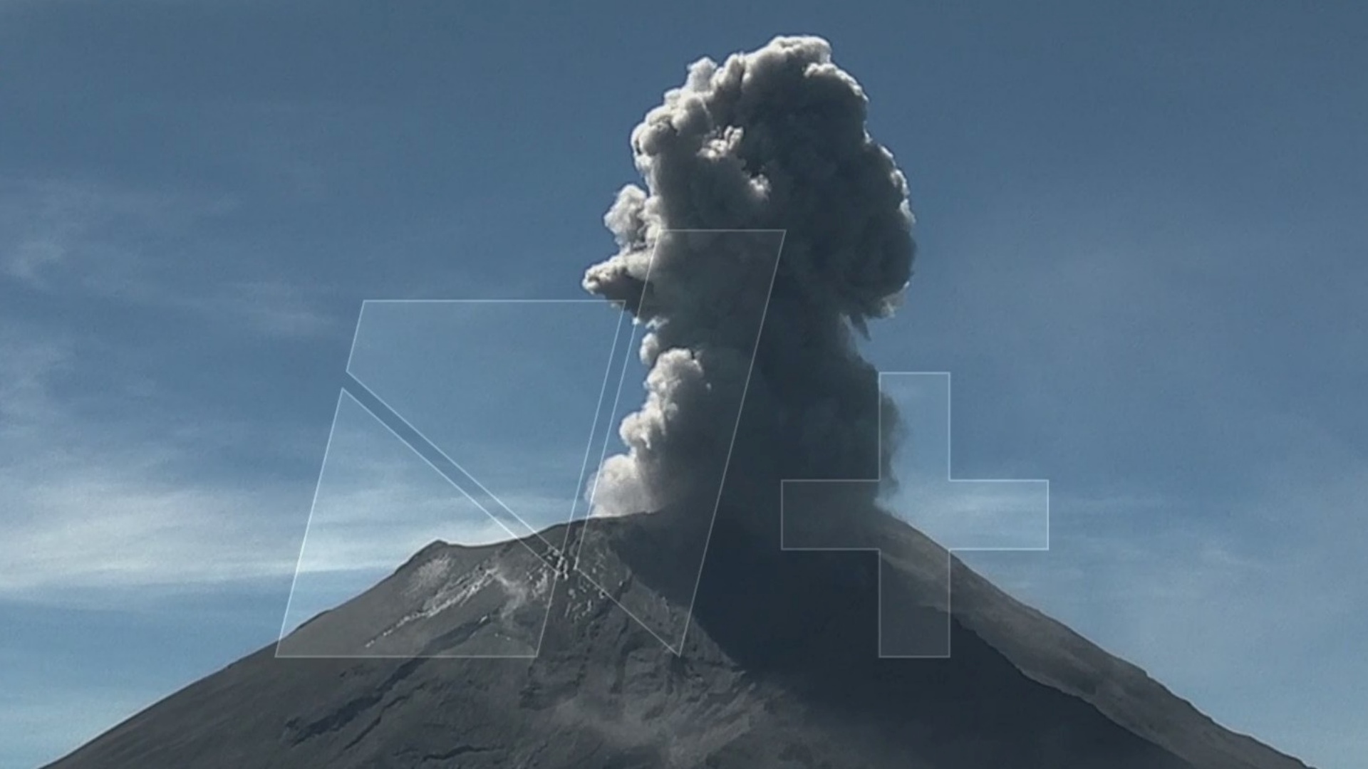 Volcán Popocatépetl En Vivo: Así Se Ve la Enorme Fumarola que Expulsó ...