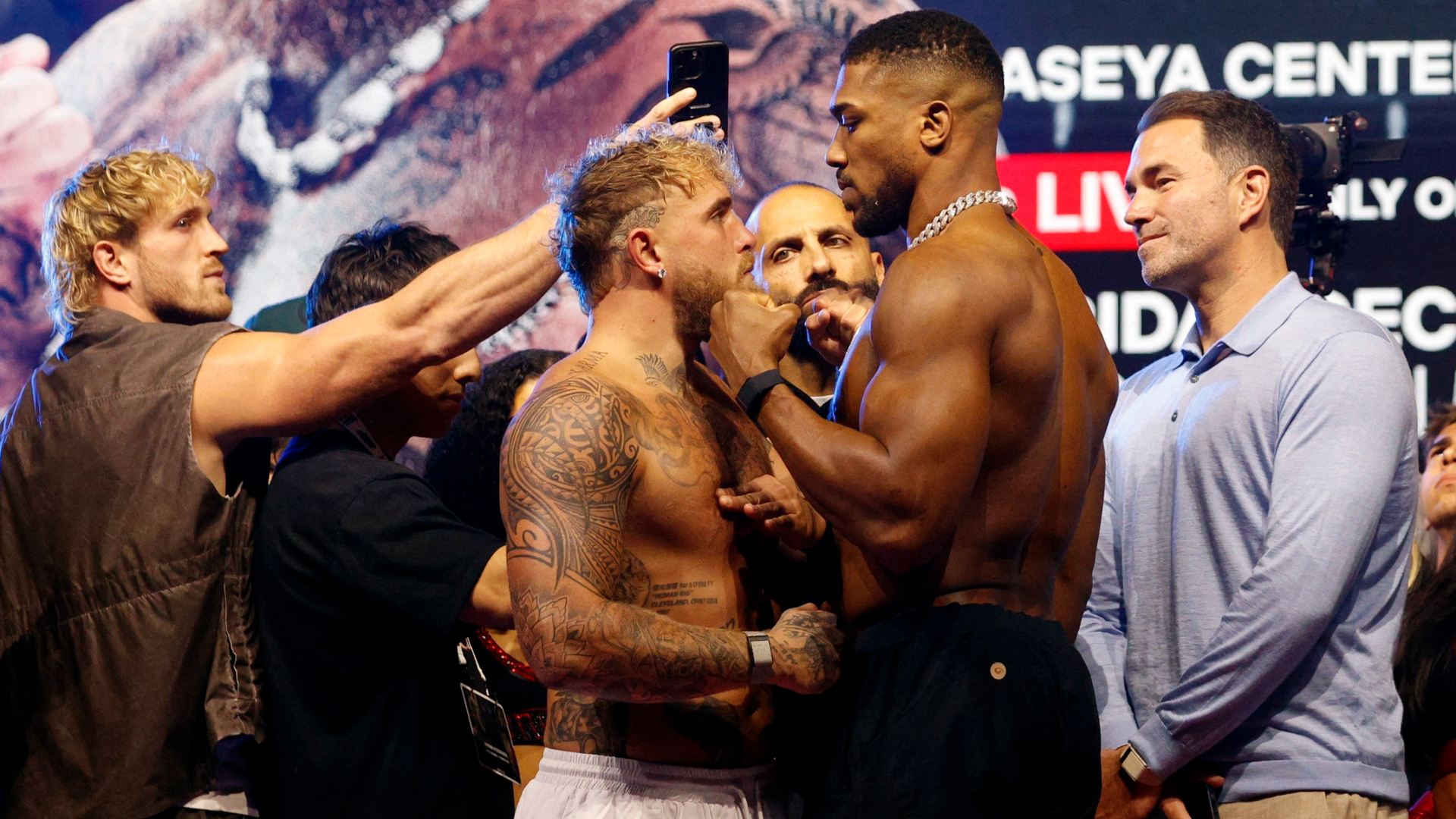 Jake Paul vs Anthony Joshua: ¿A Qué Hora es Hoy en México la Pelea de ...